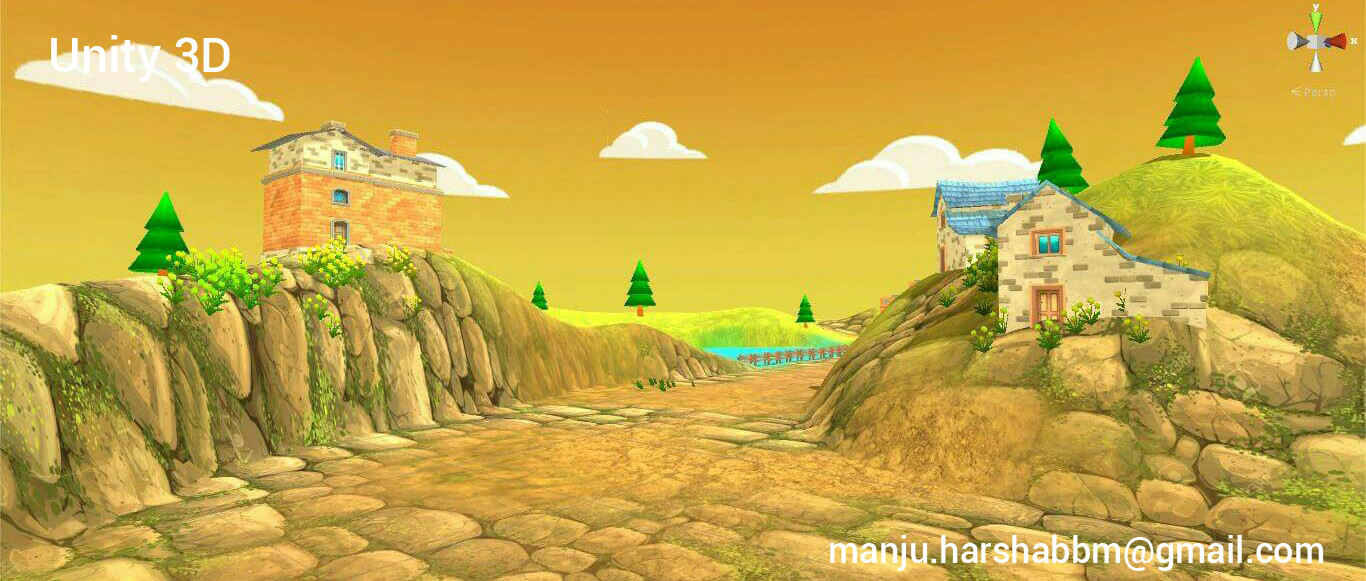 ArtStation - Racing Game Track-Cartoon Style