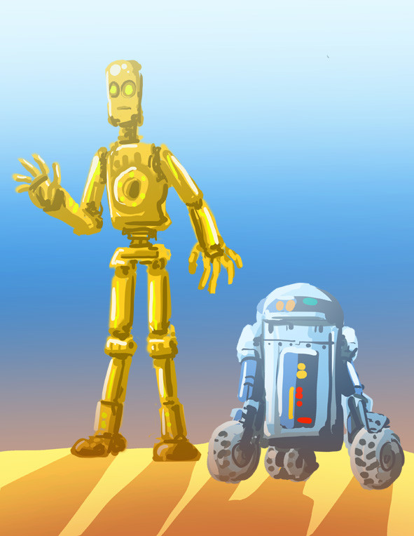ArtStation - Droids