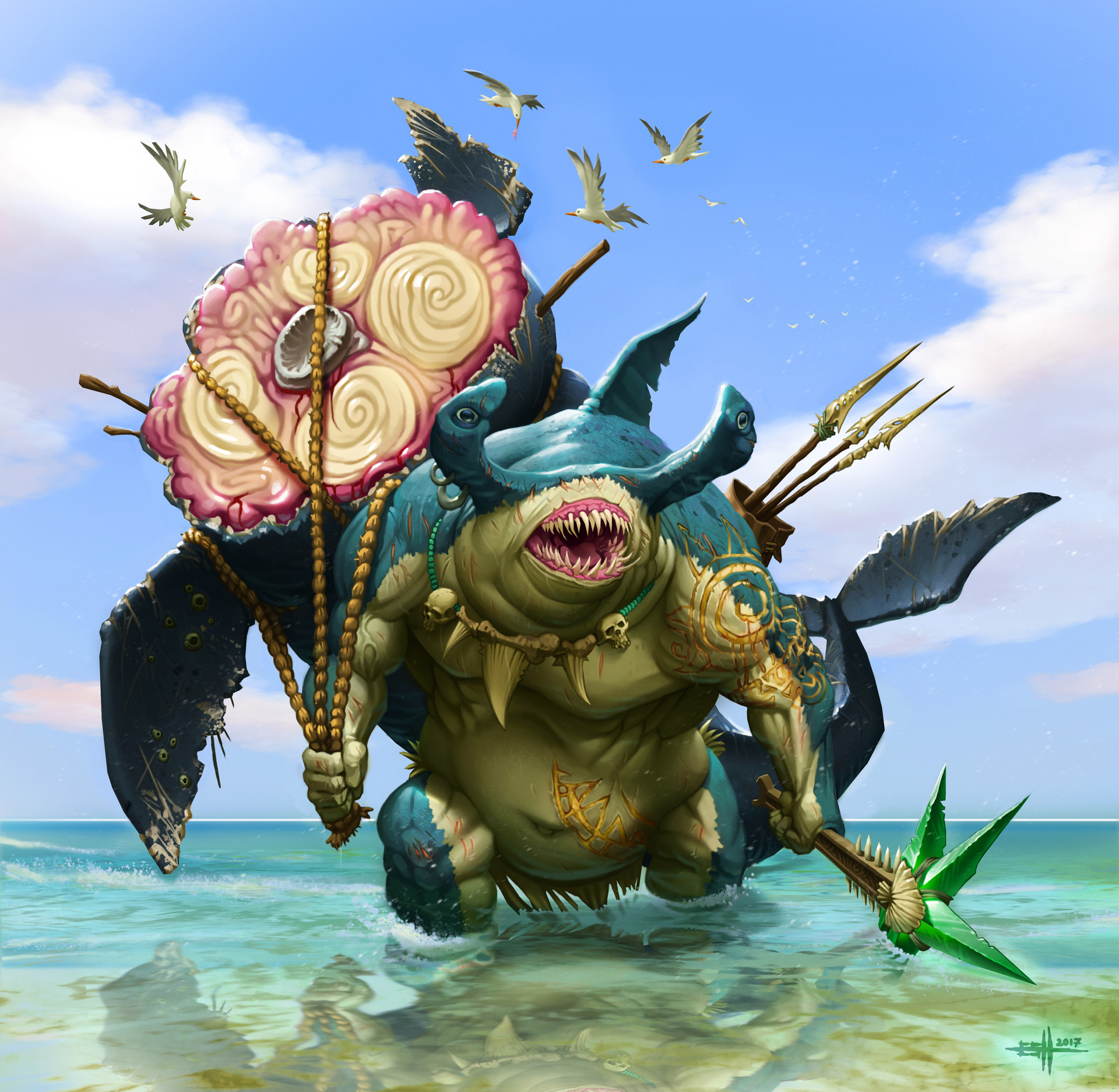 Edgar Sánchez Hidalgo - Maori shark