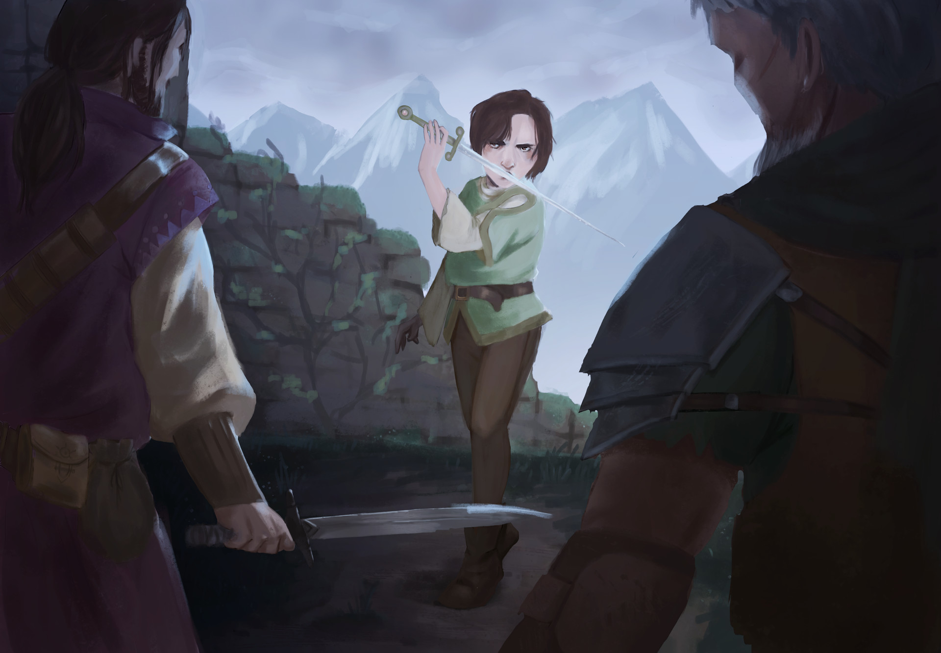 ArtStation - Two against one