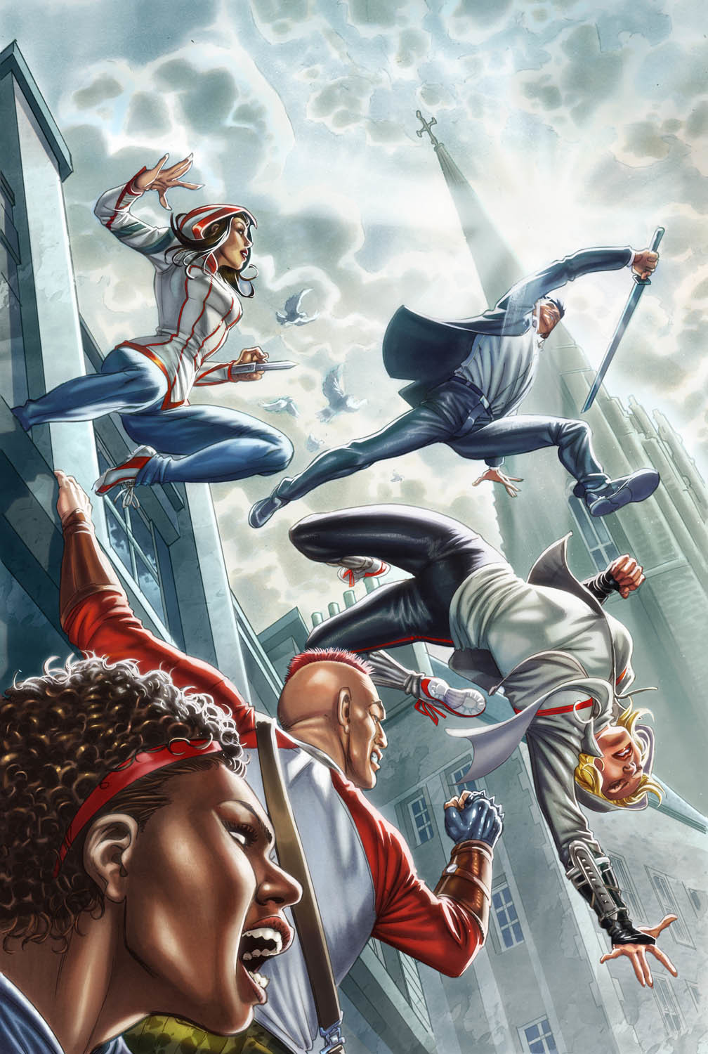 ArtStation - Assassin's Creed Uprising #4 Cover