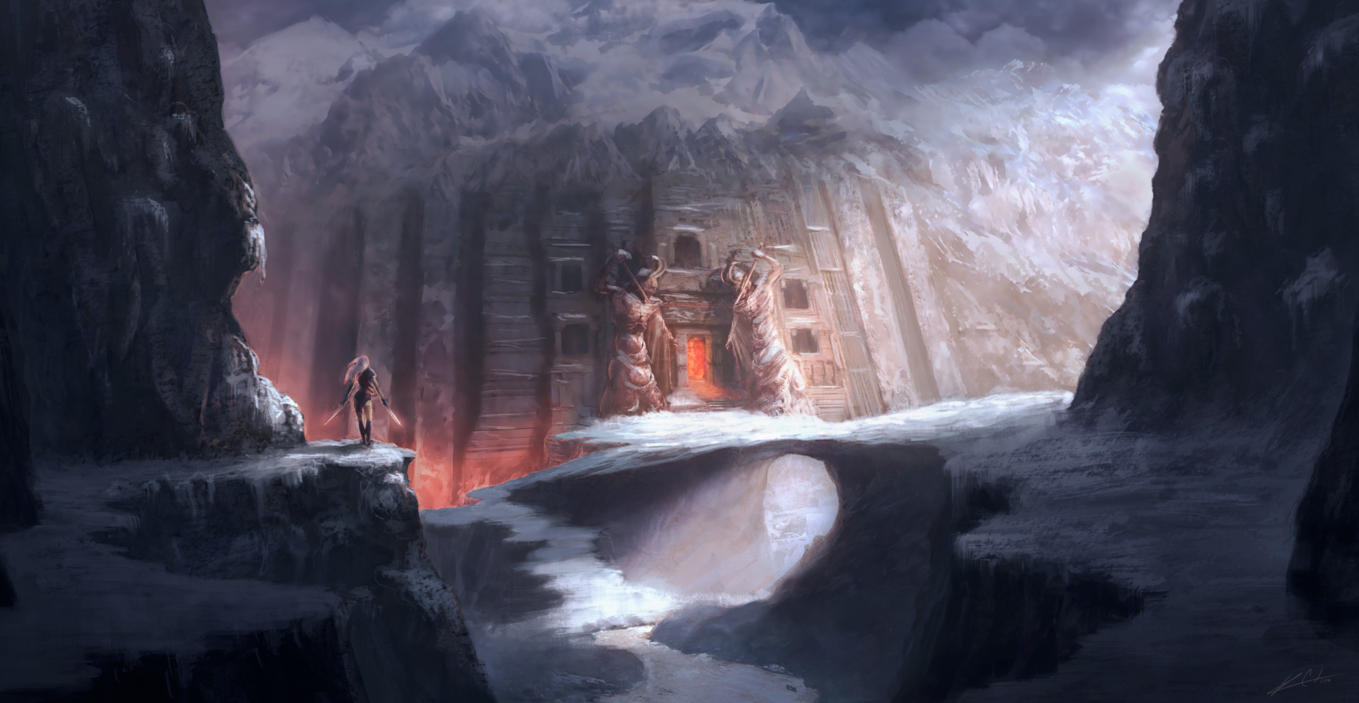 ArtStation - Demon Haunt - Level up