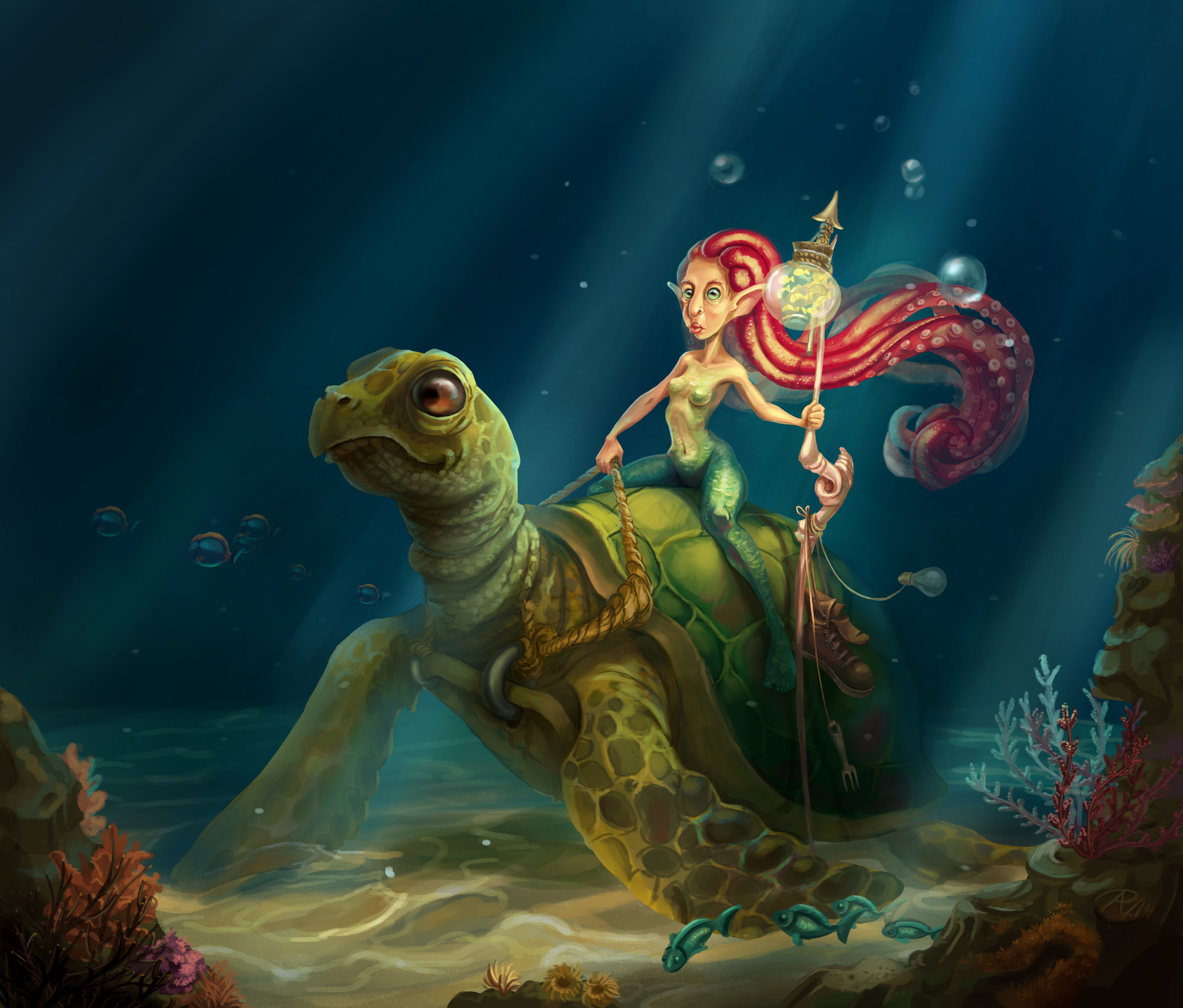 ArtStation - Sea Queen