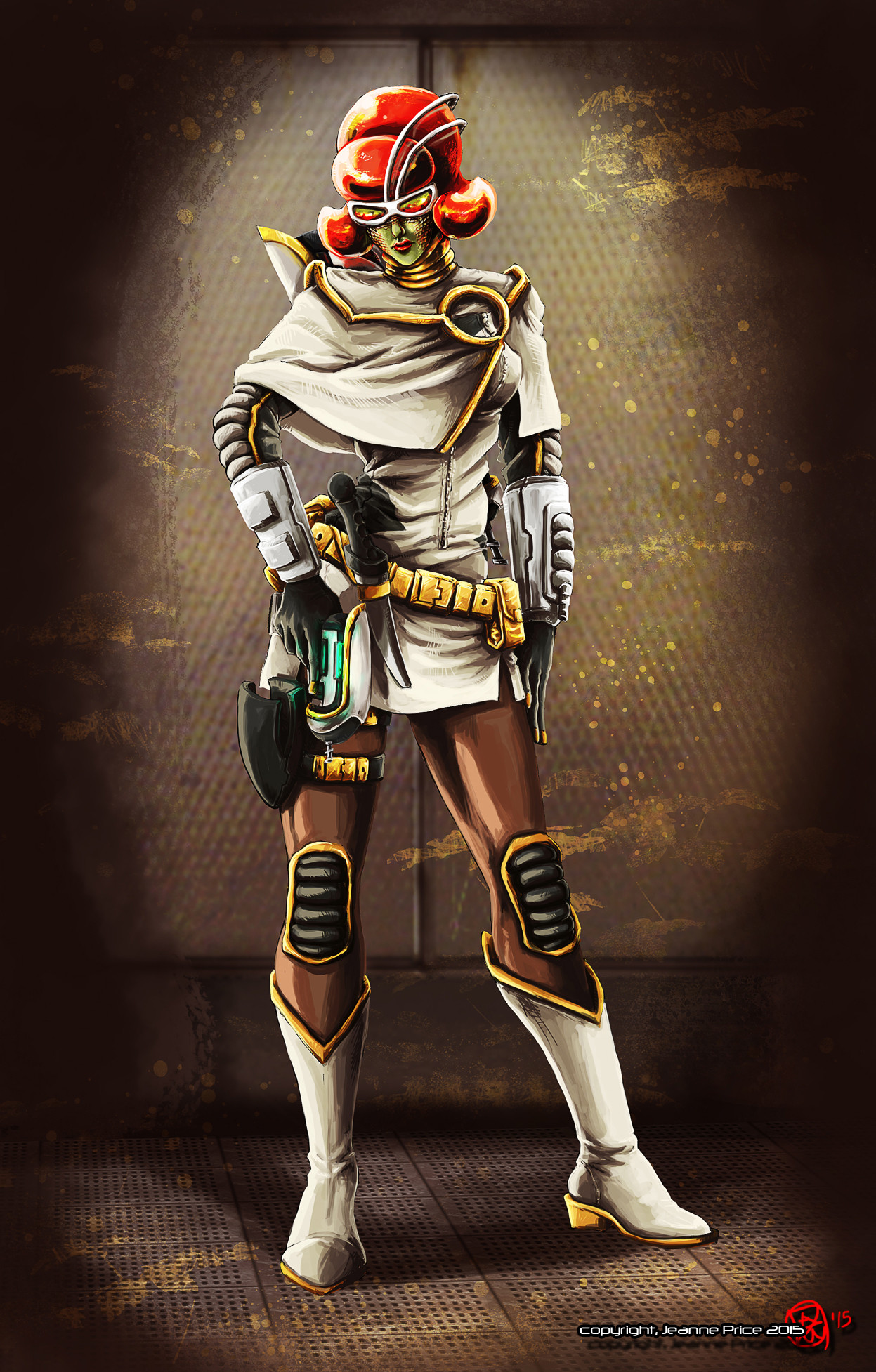 Jeanne Price - Retro Sci-Fi: Alien Villain