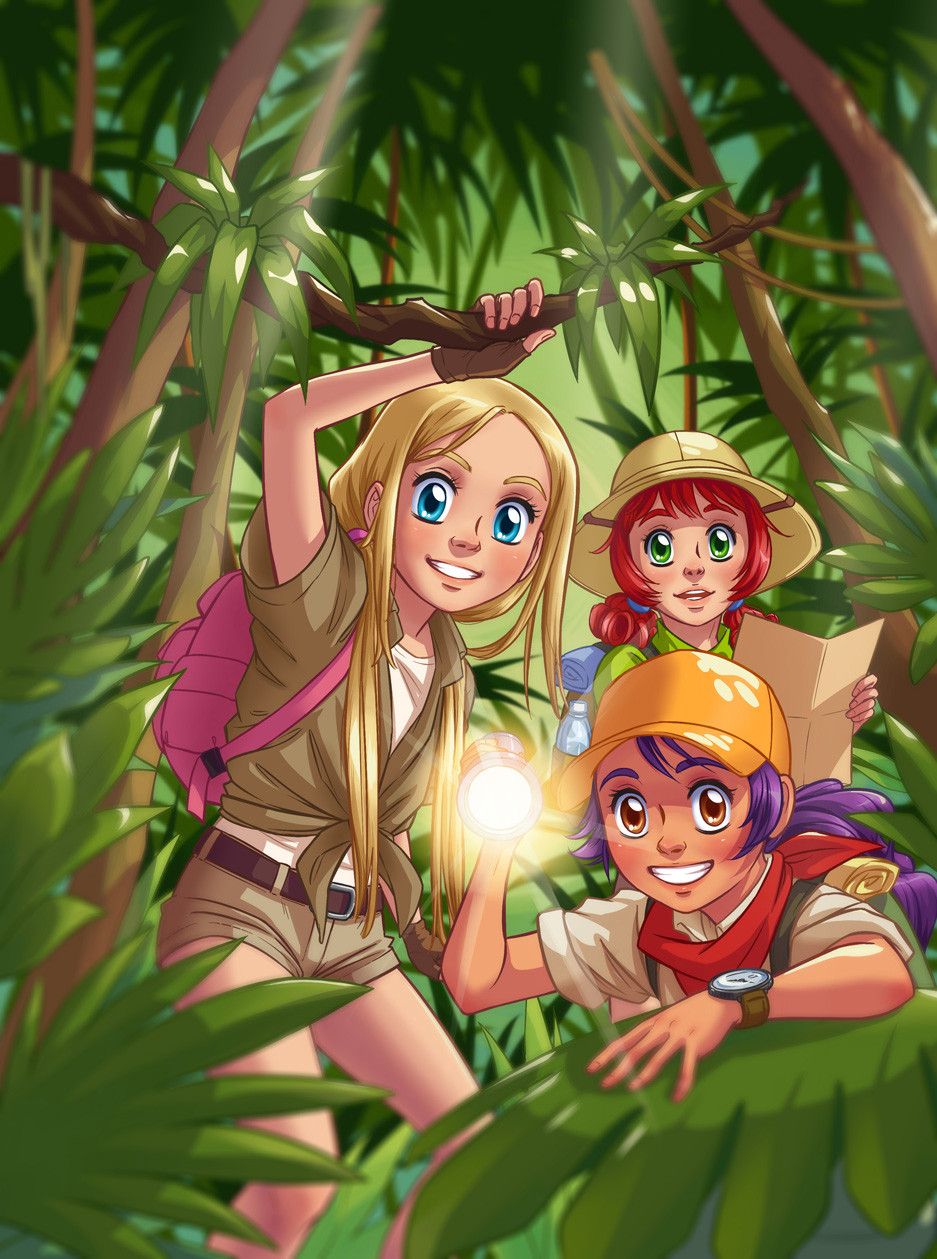 ArtStation - Treasure hunters