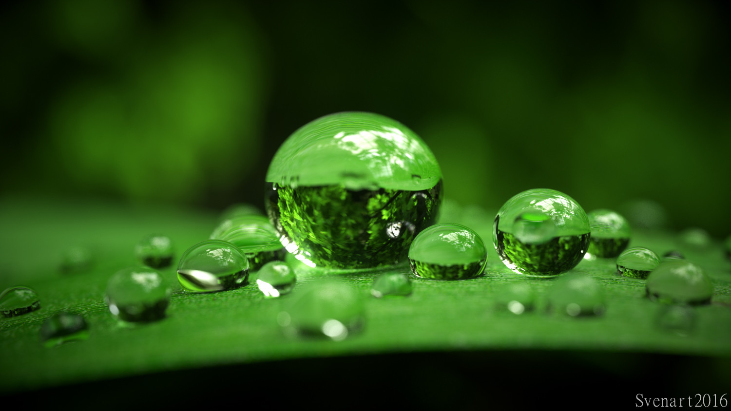 ArtStation - Waterdrops