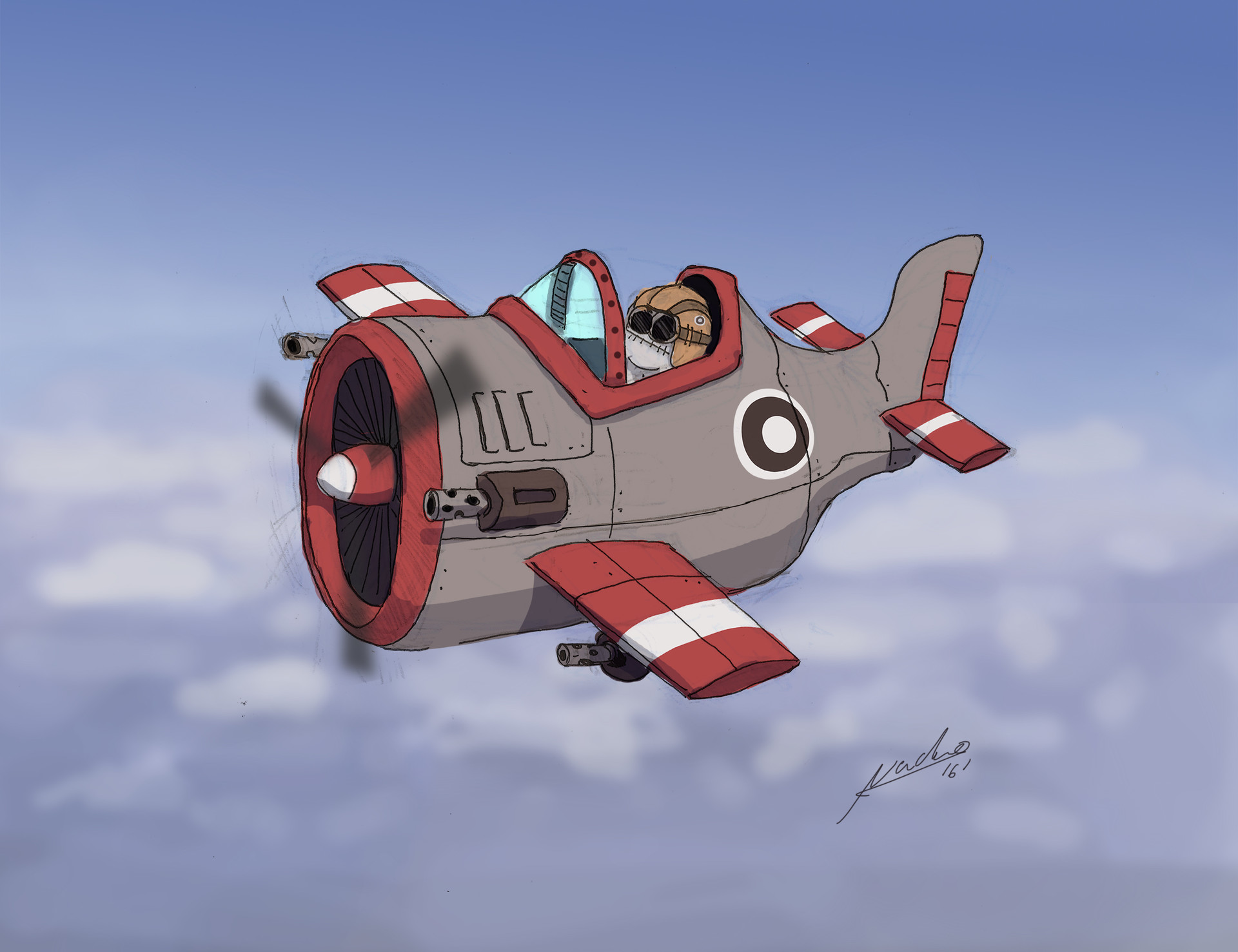 ArtStation - Airplane