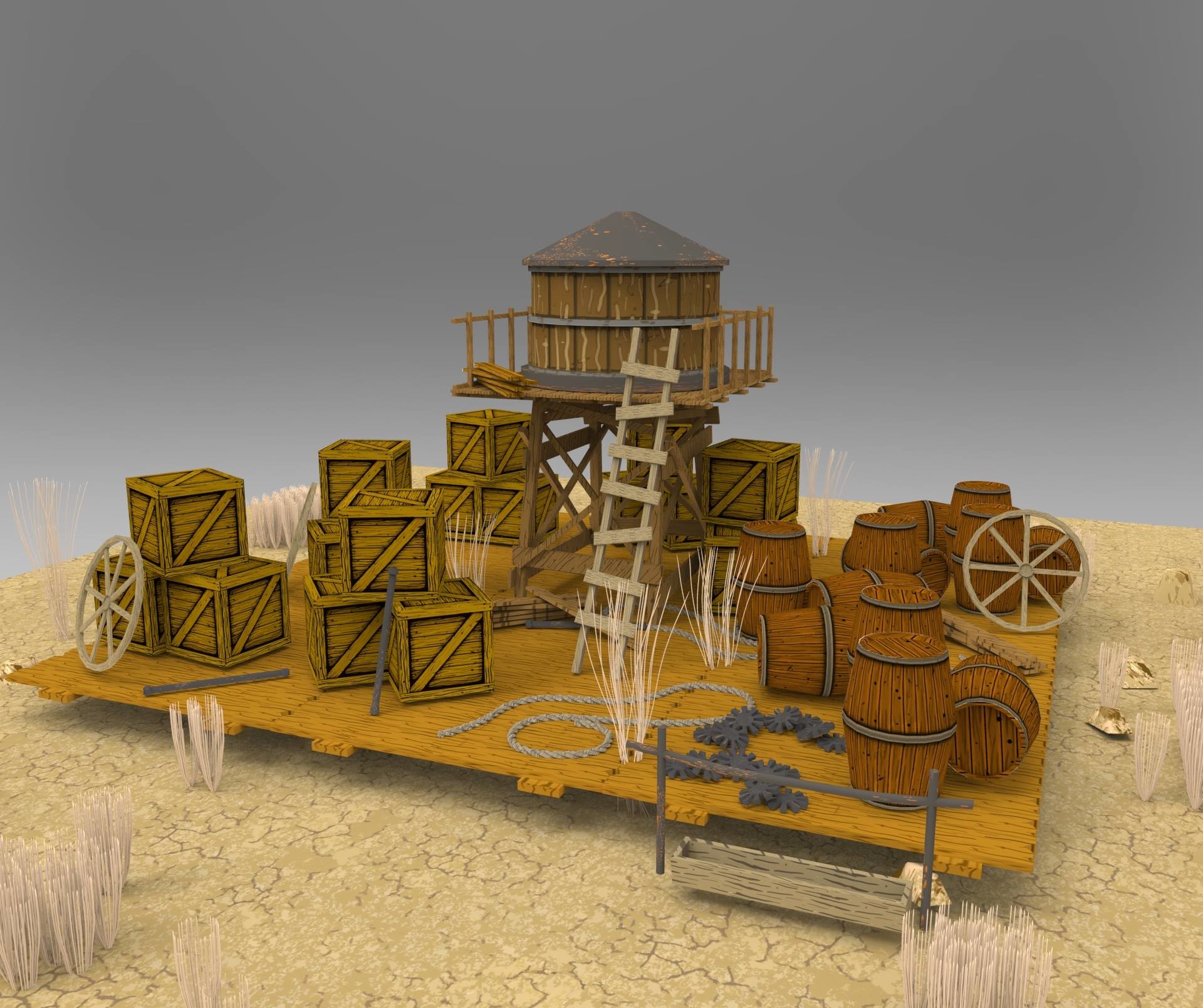 ArtStation - Water Box