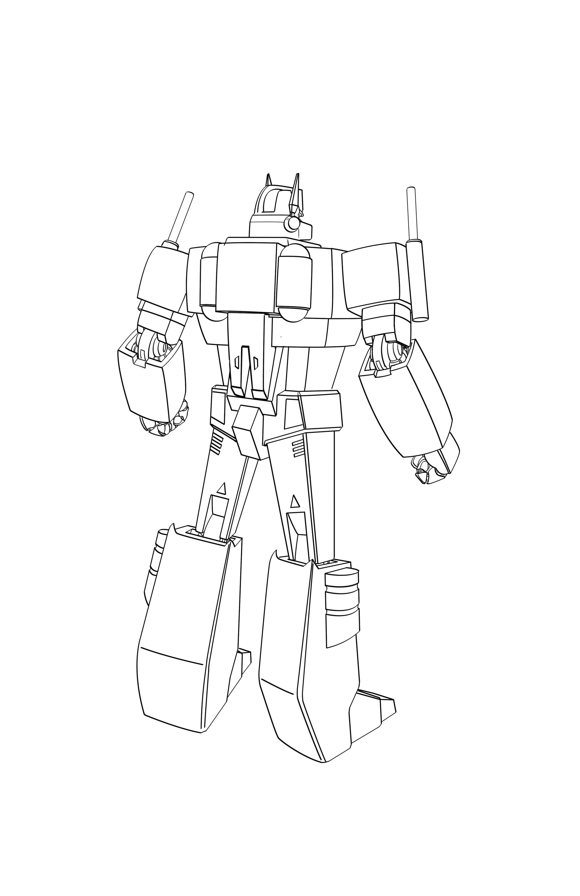 transformers combiner coloring pages