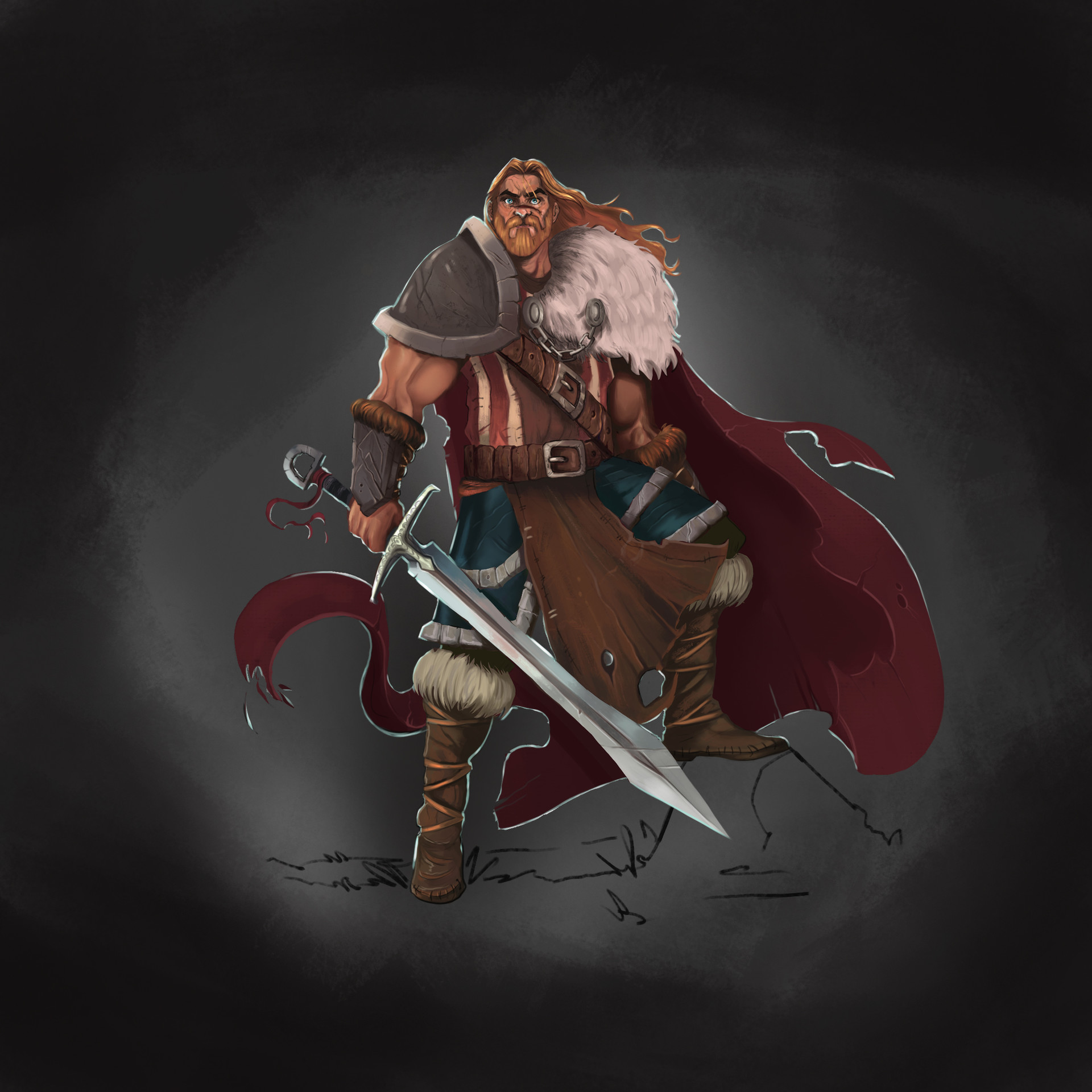 ArtStation - Sigfrid Character Design