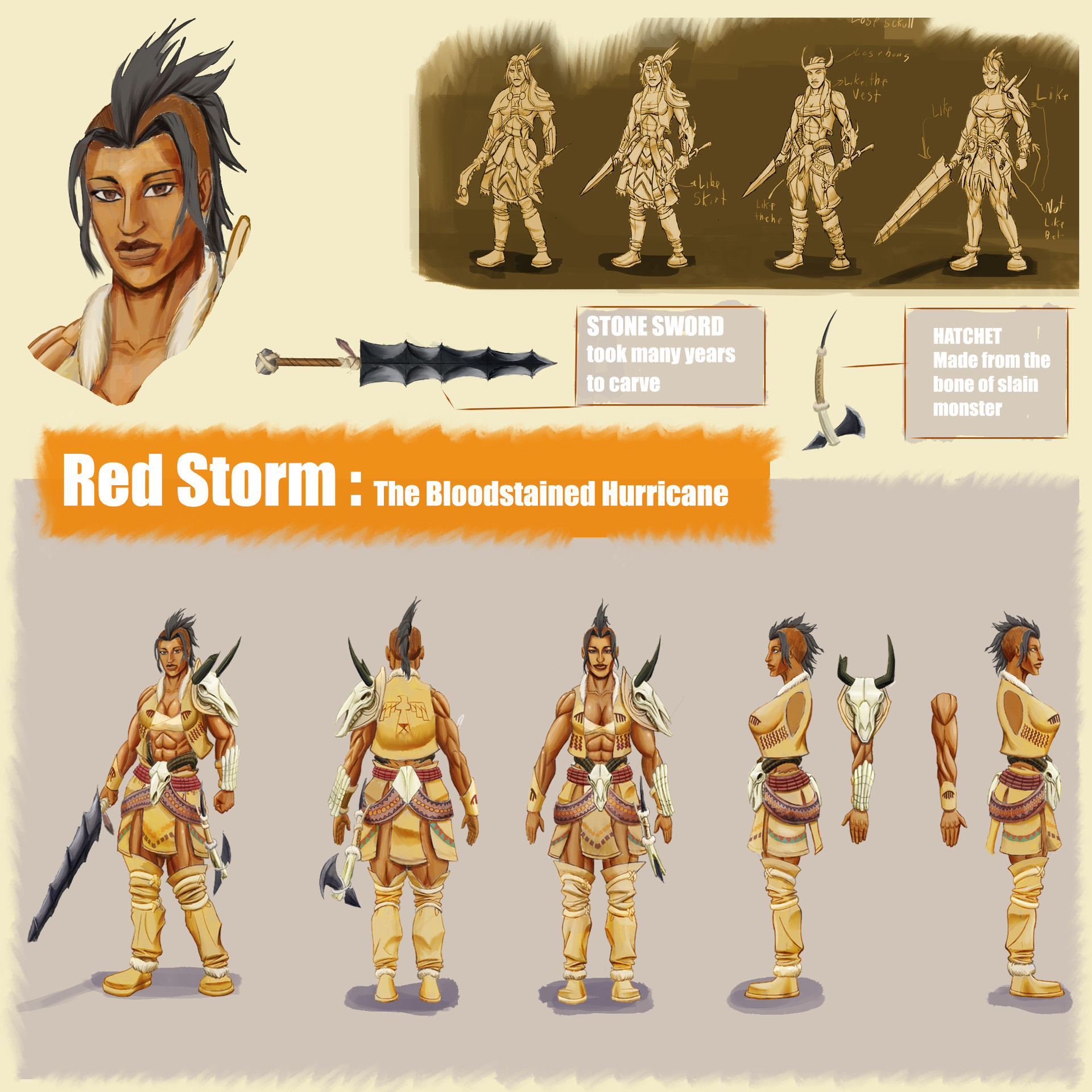 ArtStation - hero redstorm