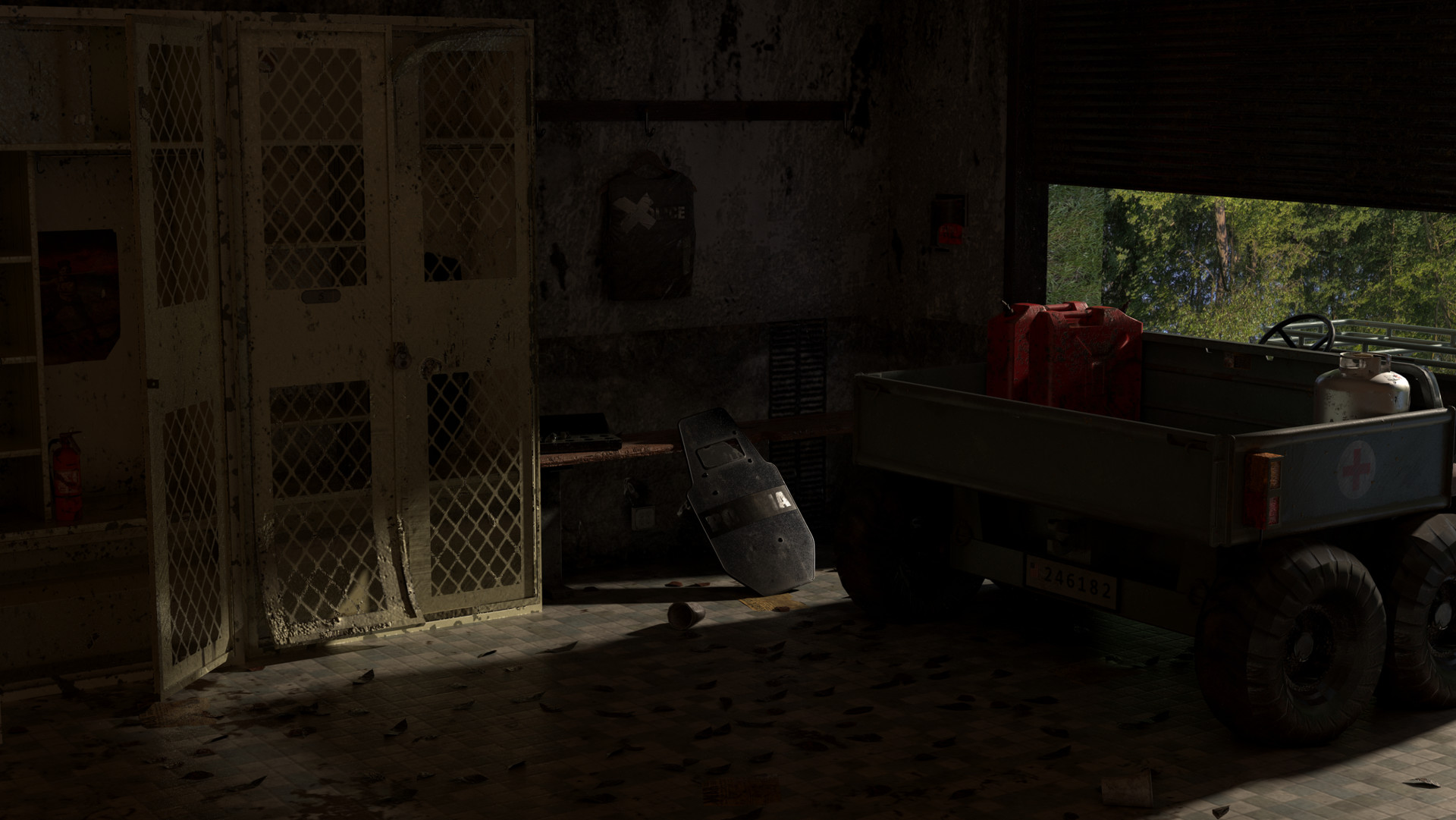 ArtStation - Broken Shed