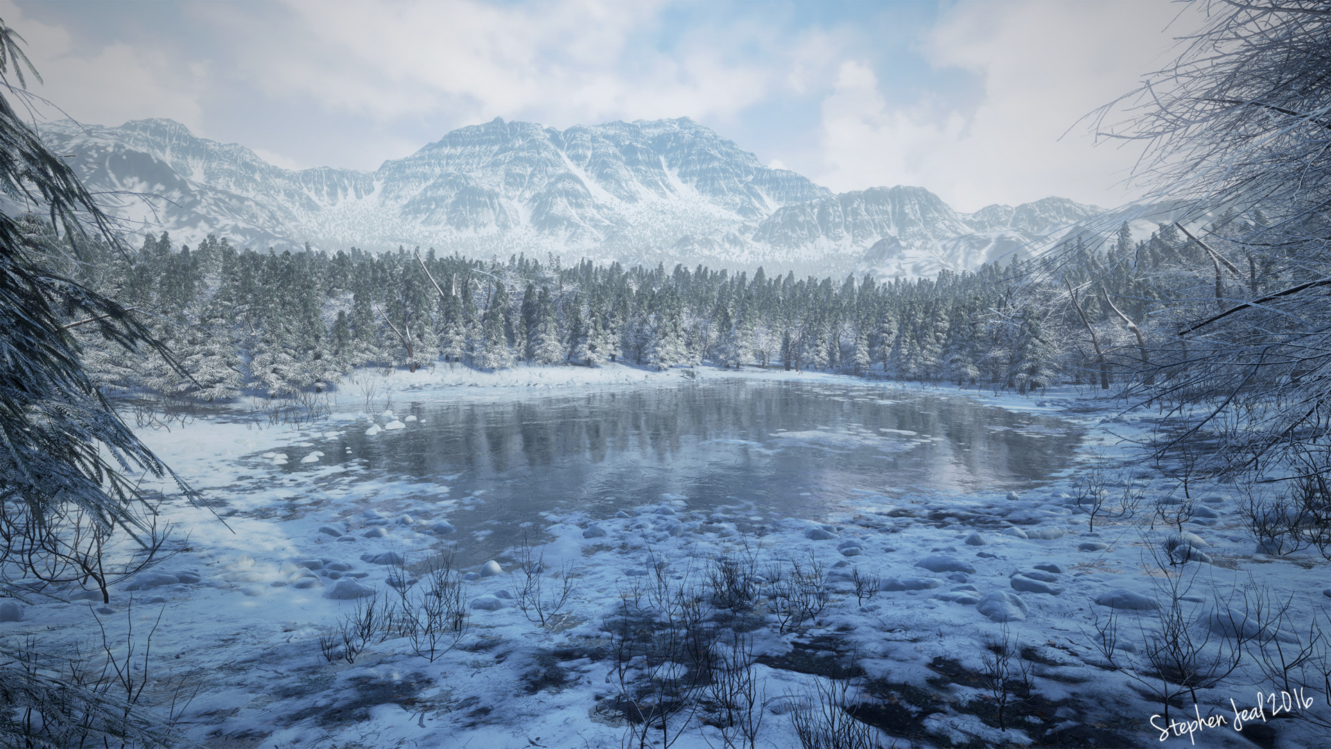 ArtStation - Snow Blind