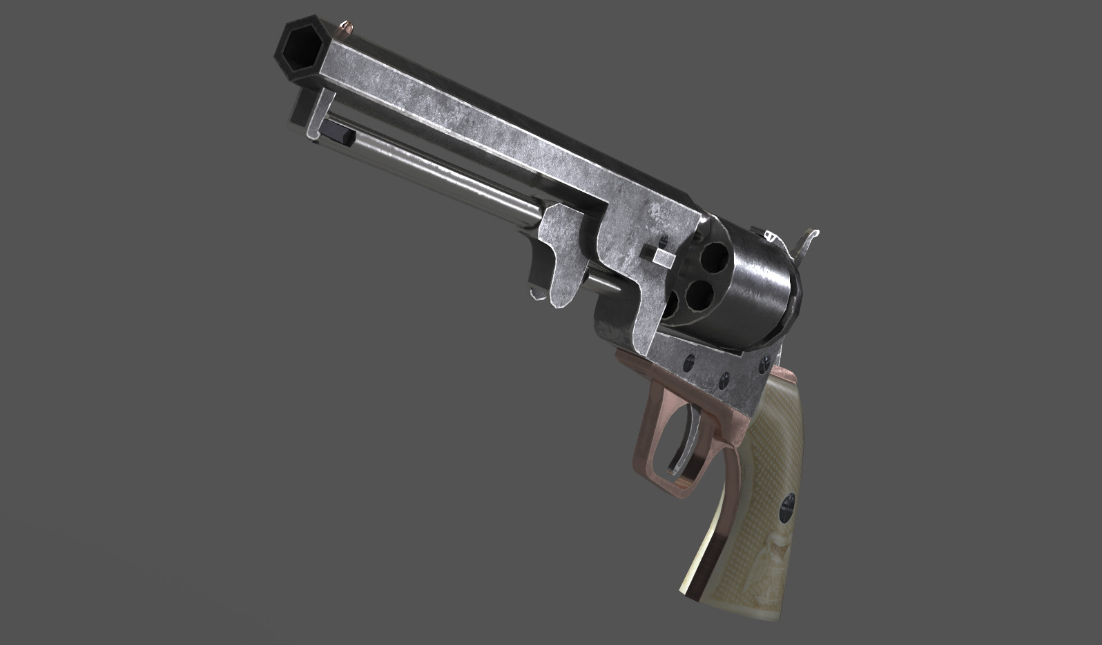 ArtStation - Colt 1851 Navy Revolver