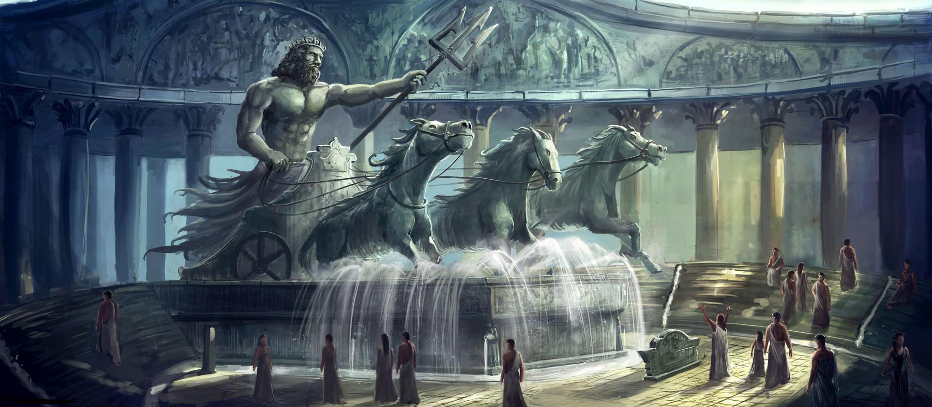 ArtStation - Neptune Temple