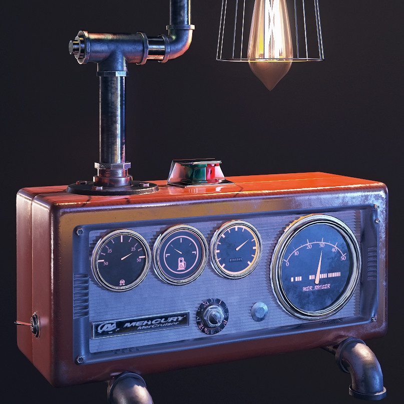 ArtStation - Lamp machine