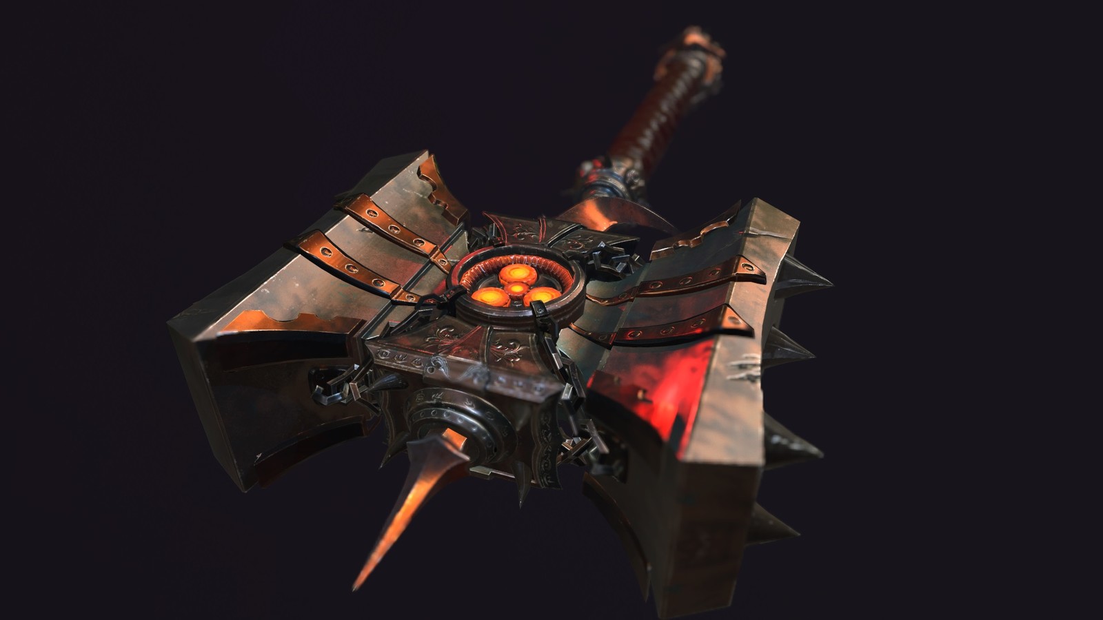 Don Esteban - Dwarven mace „Armron Ironarm Spinner” (wow like)