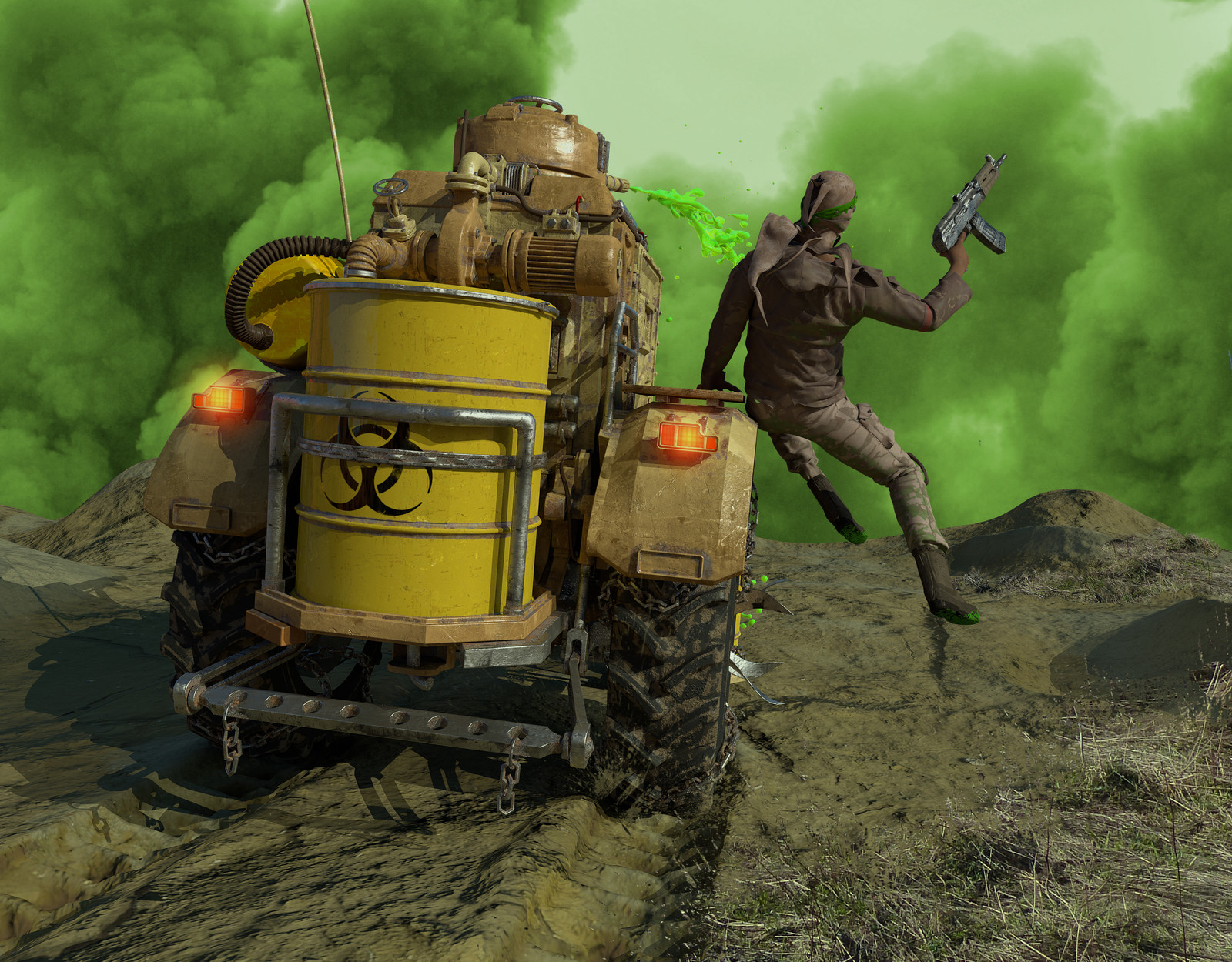 Don Esteban - c&c generals GLA Toxin Tractor