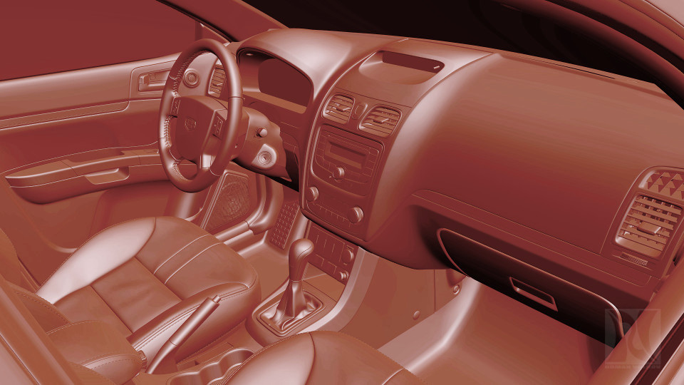 Roman Volkov - Geely Emgrand EC7 RV Interior