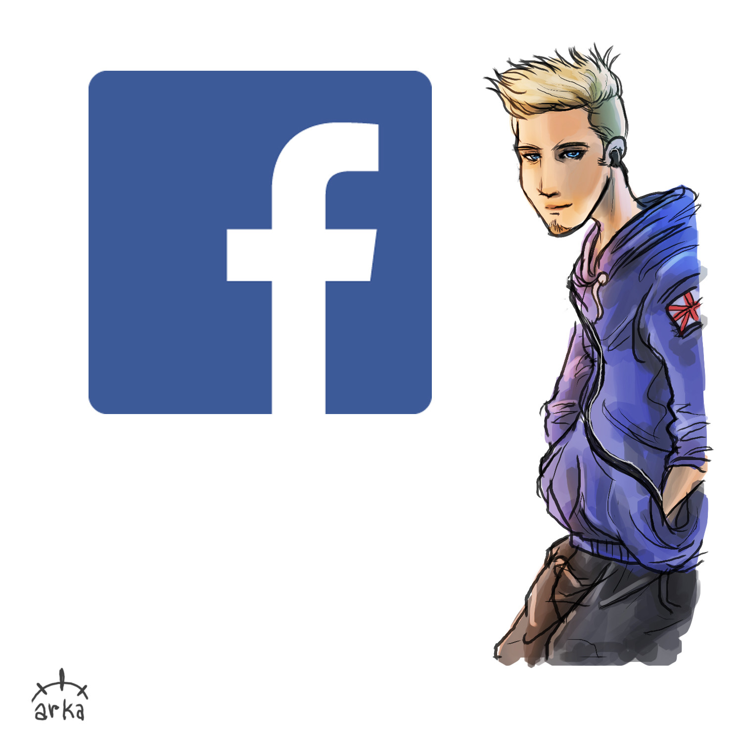 ArtStation - Social Media Personfication Series