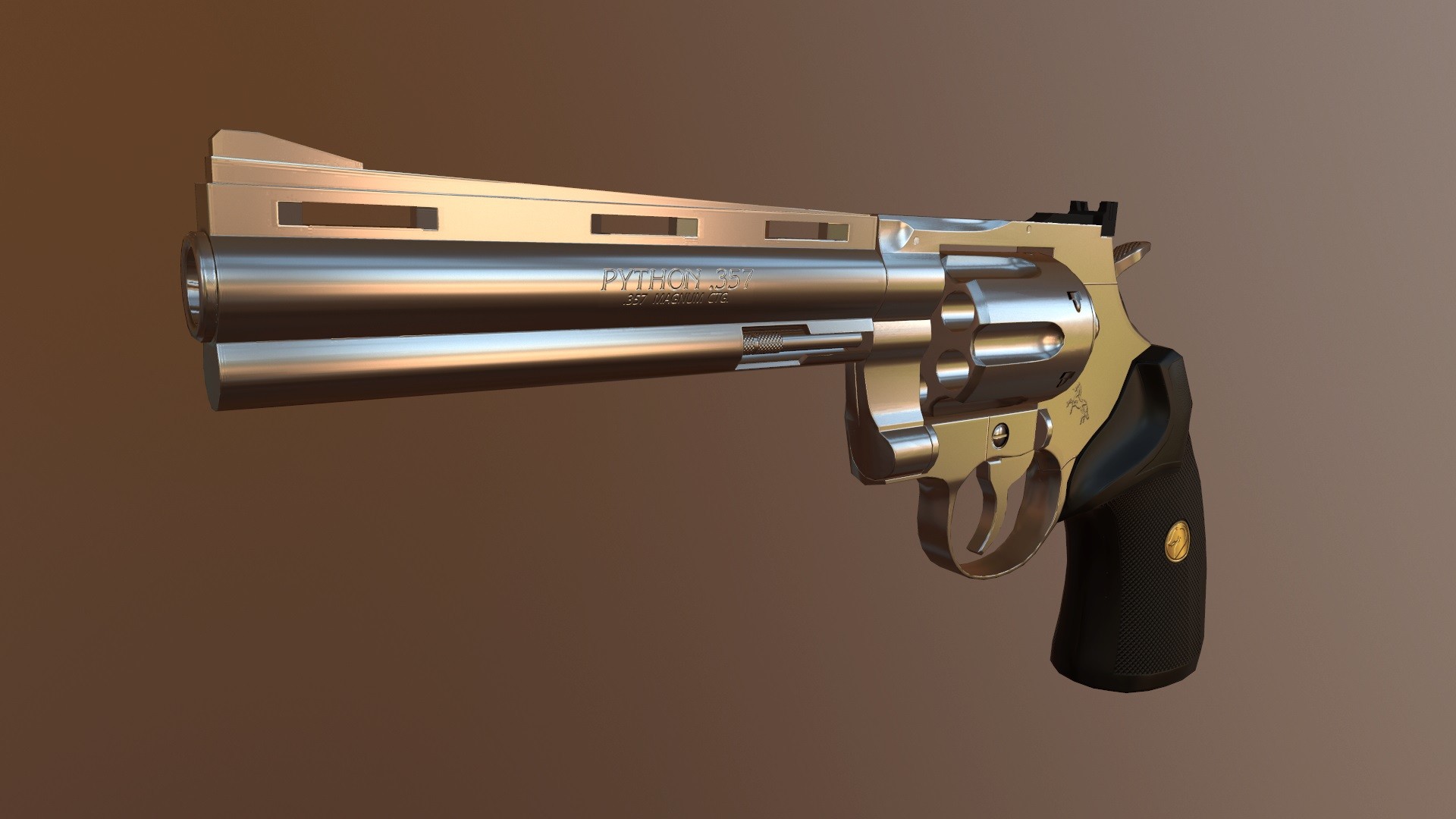 ArtStation - Colt Python .357