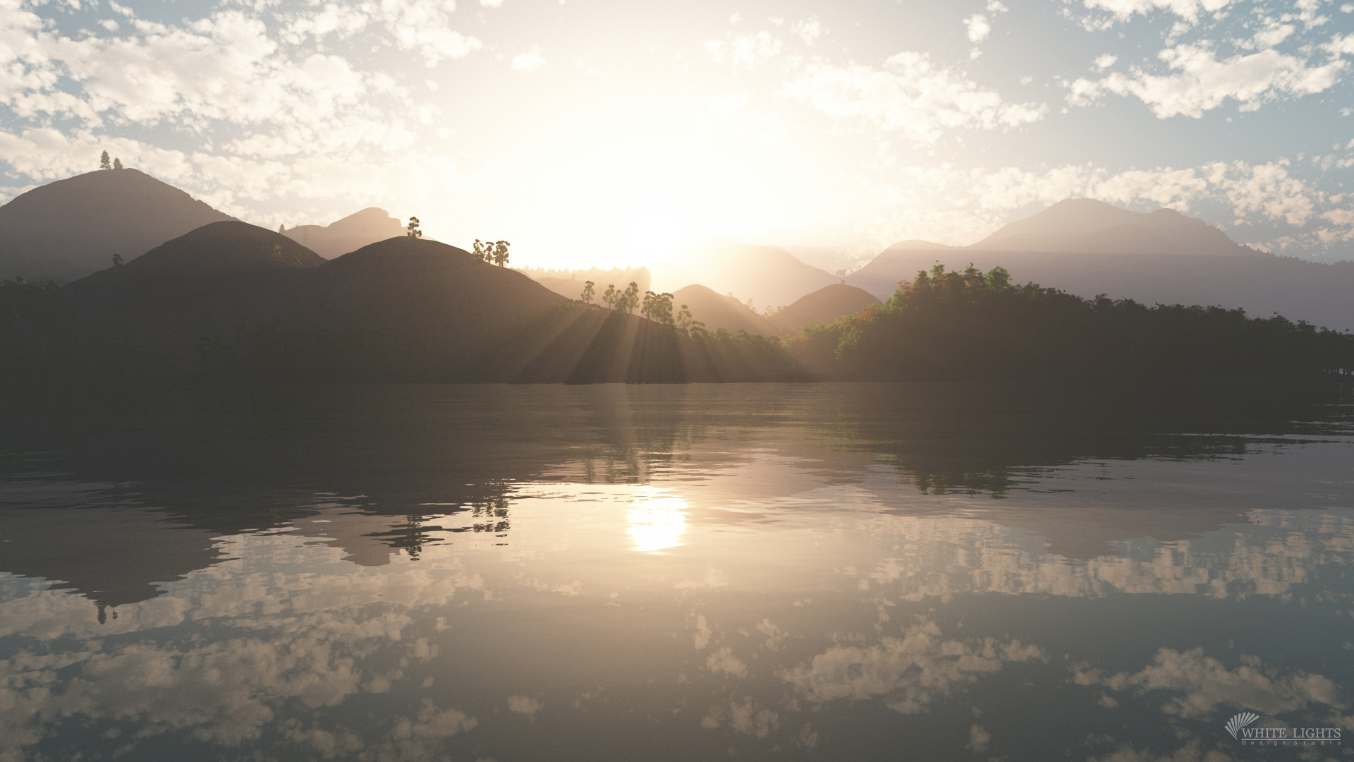 ArtStation - Lake View - II