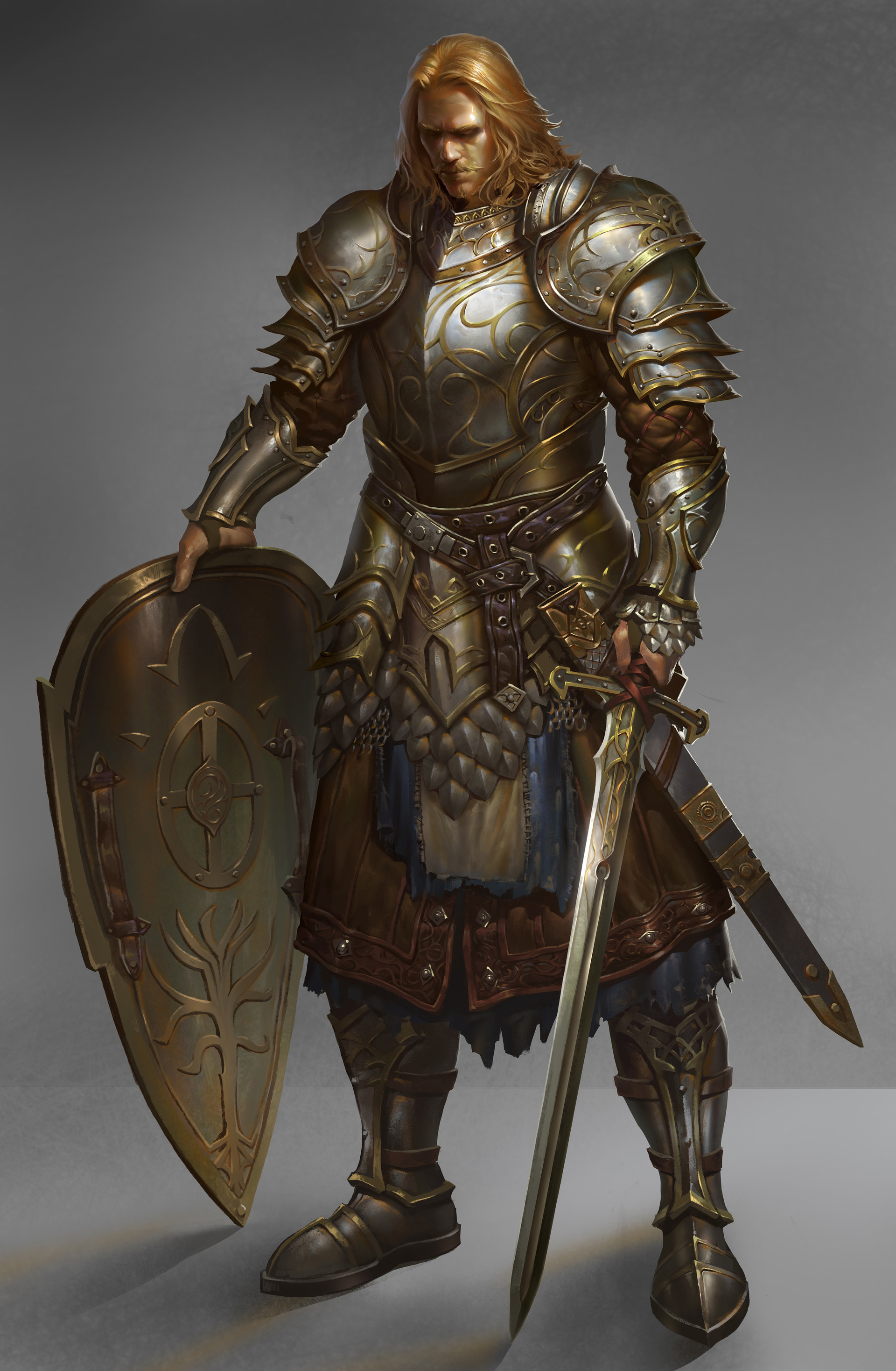 Medieval Soldier Art