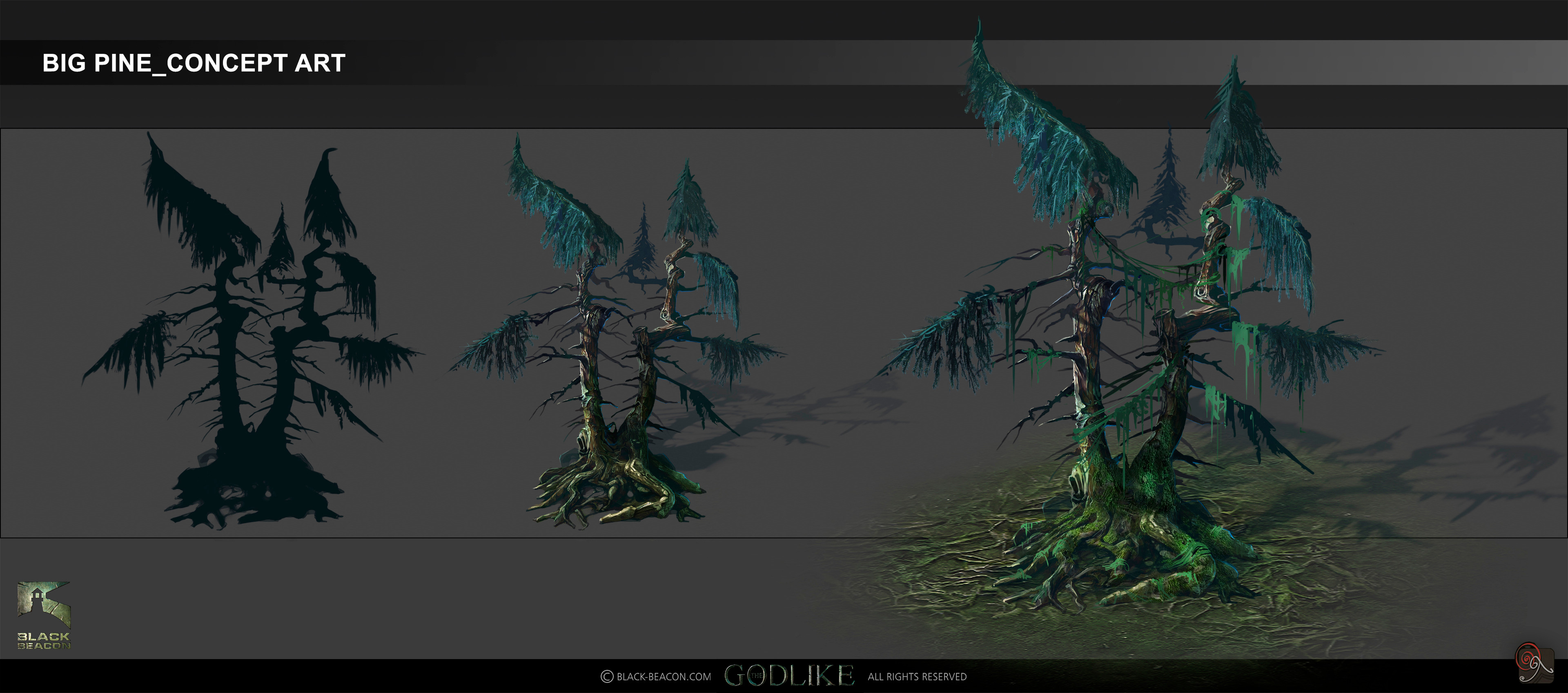 Olesia Hoiko - Trees_Concept Art