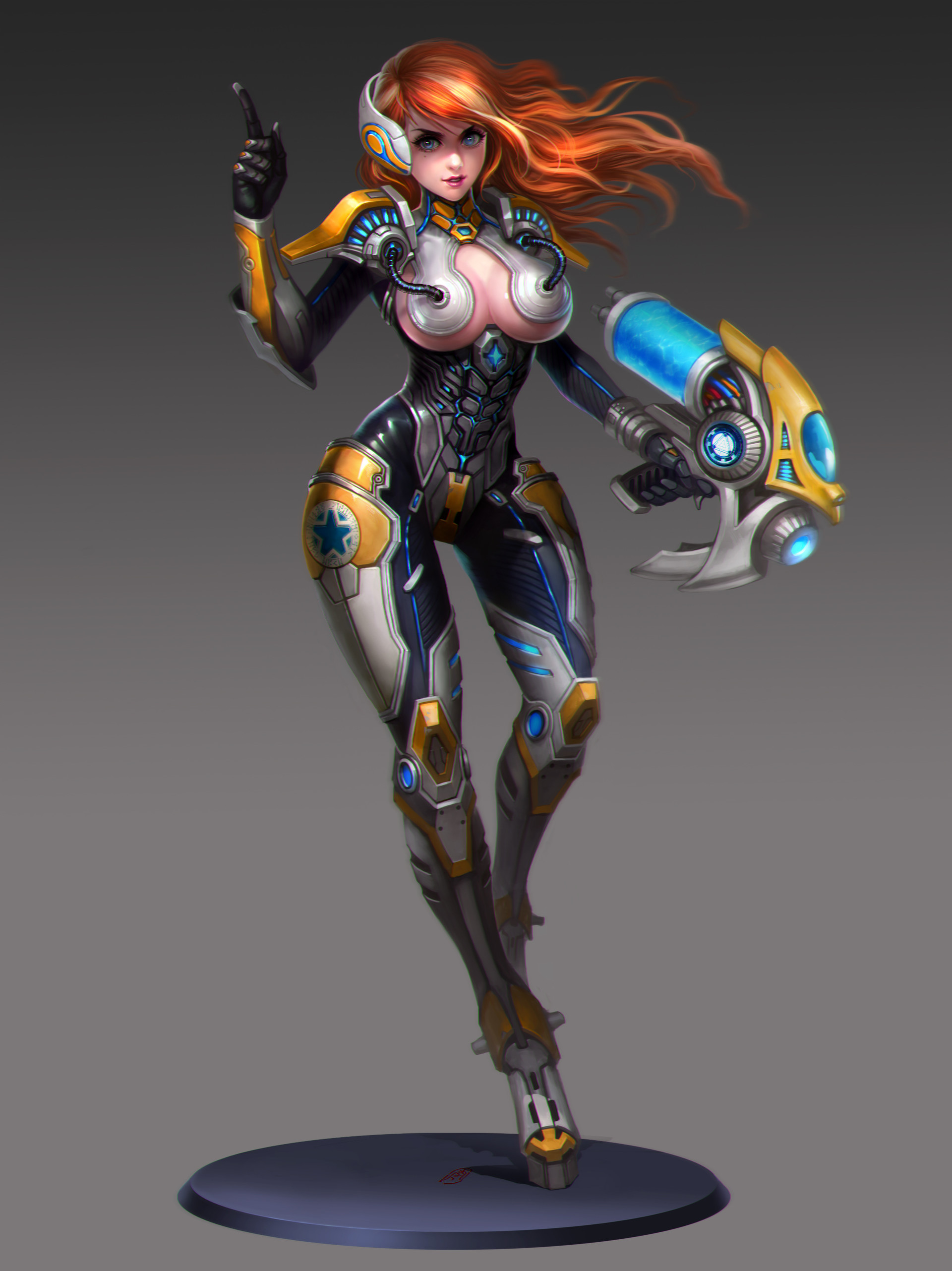 Artstation Mecha Girl