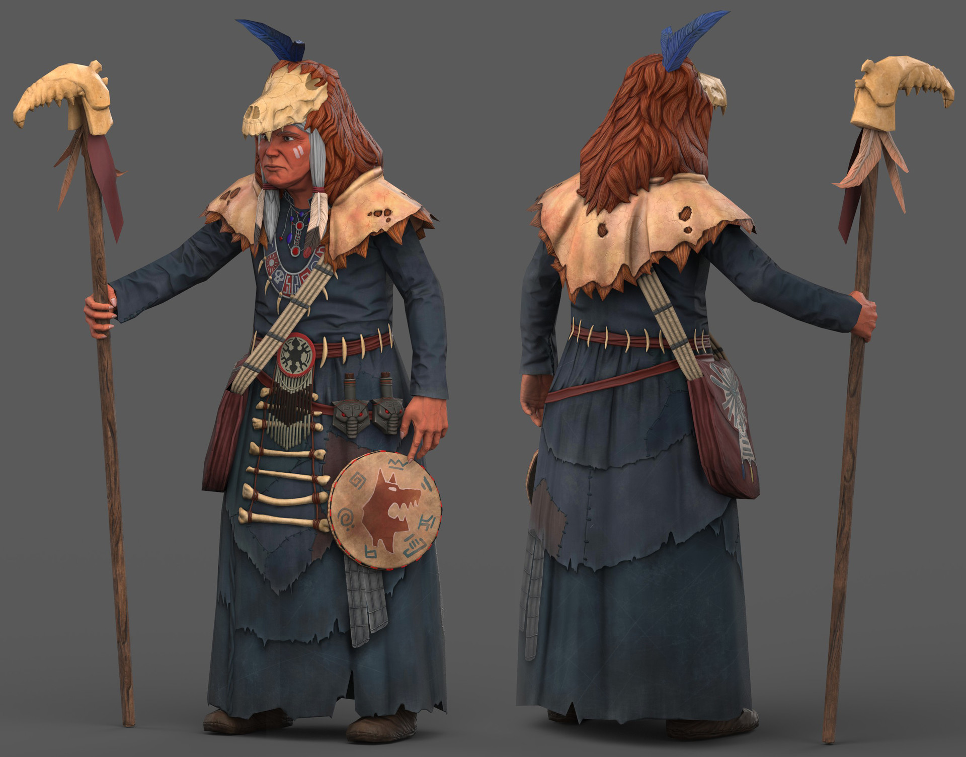 ArtStation - Wild_West_Shaman