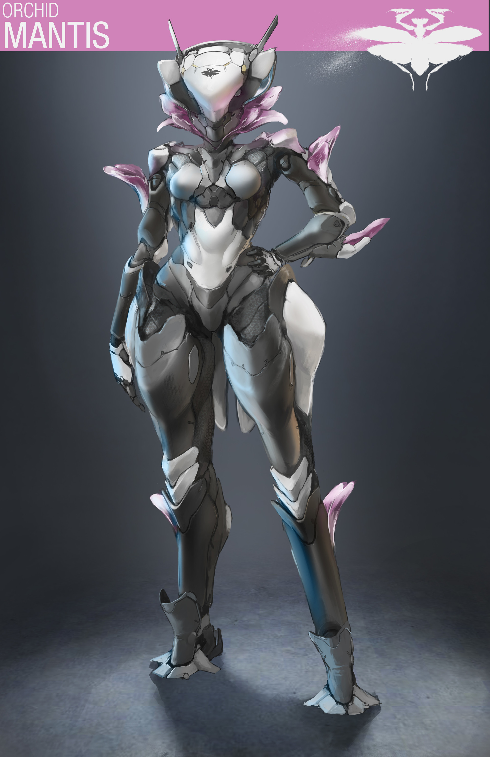 ArtStation - The Orchid Mantis Project