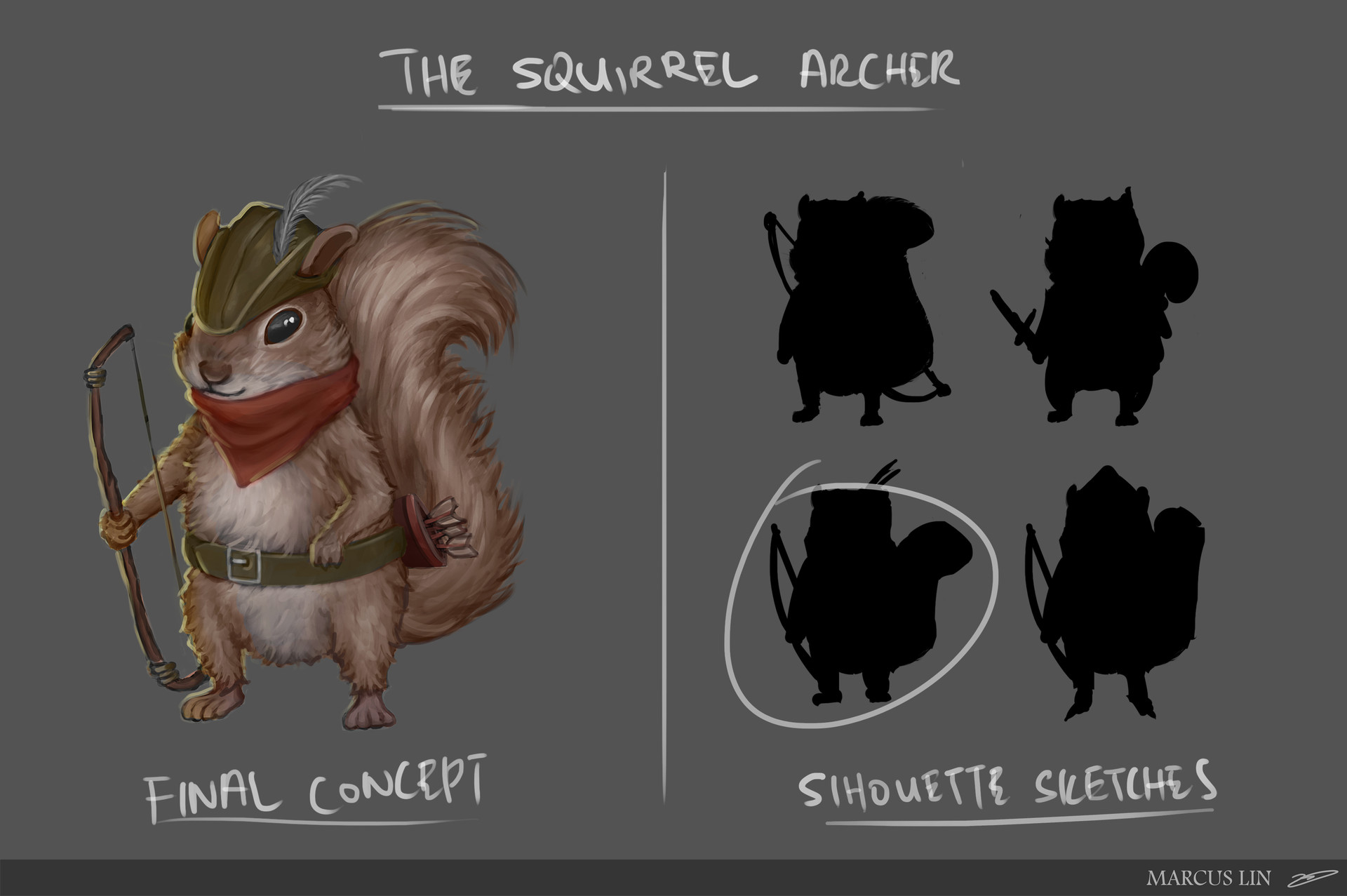 ArtStation - Squirrel Archer