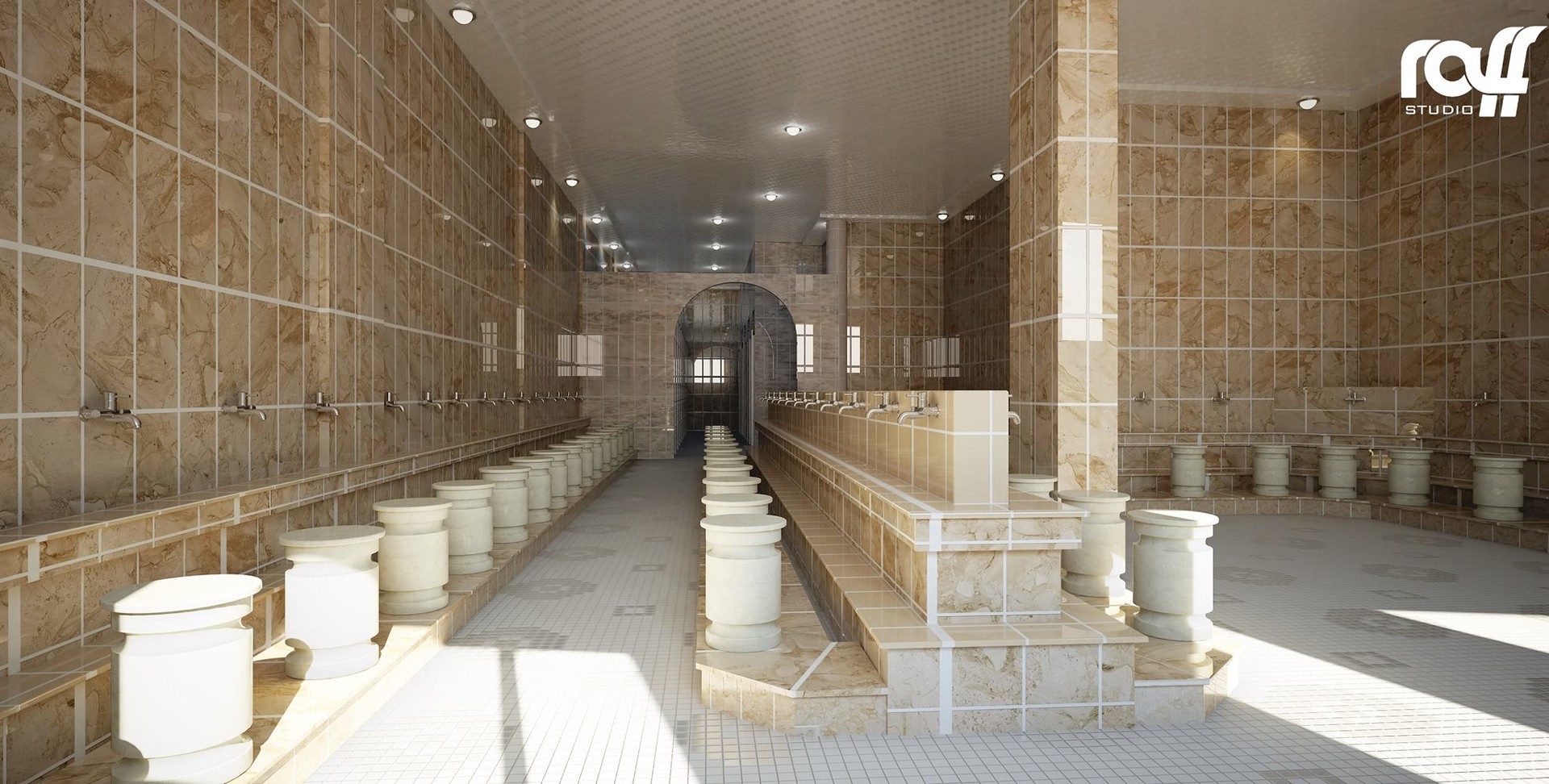 ArtStation - ablution space , Semassel AbdeRafik