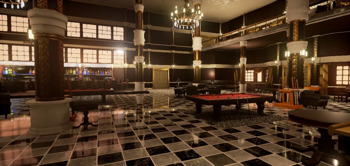 ArtStation - English Gentlemens' Lounge