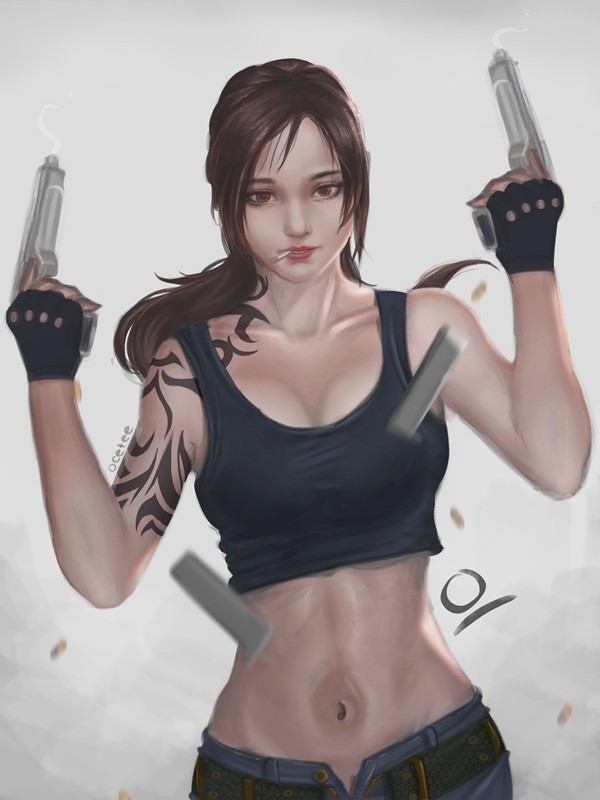 ArtStation - Revy The Two Hands