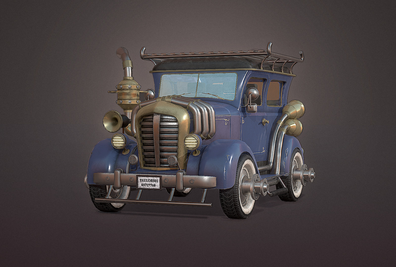 ArtStation - SteamPunk Truck
