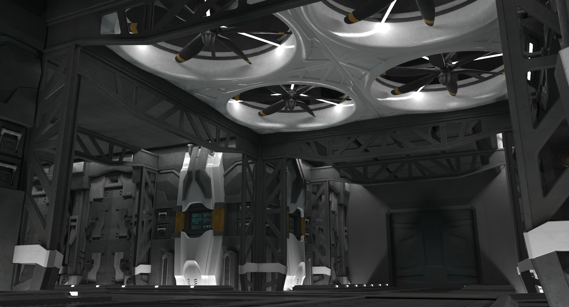 Triod Team - Sci-Fi Interior