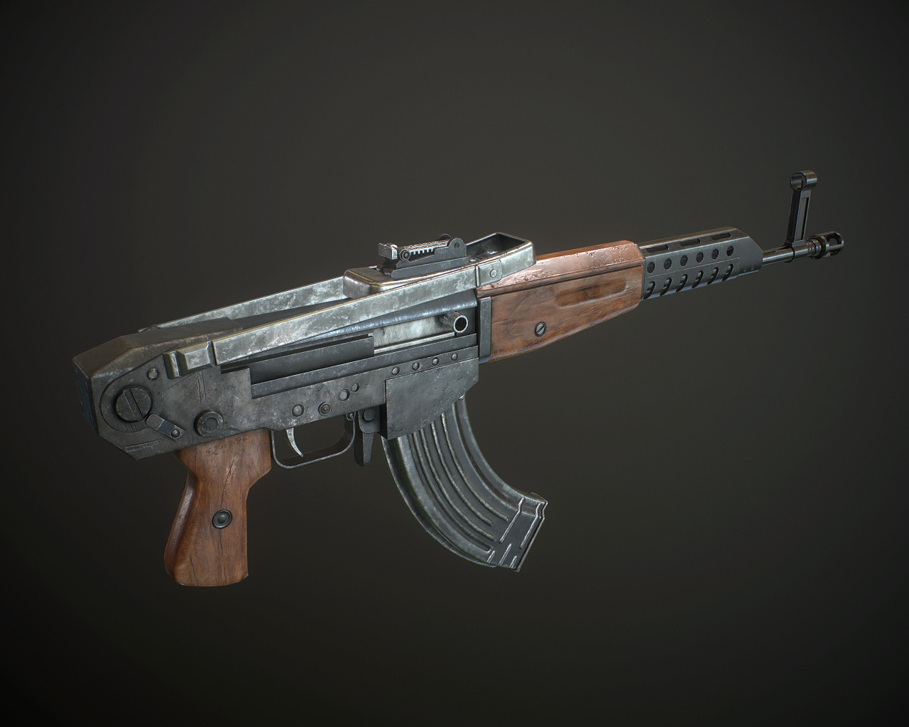 Pavel Kutejnikov - Dementiev's Assault Rifle AD-46
