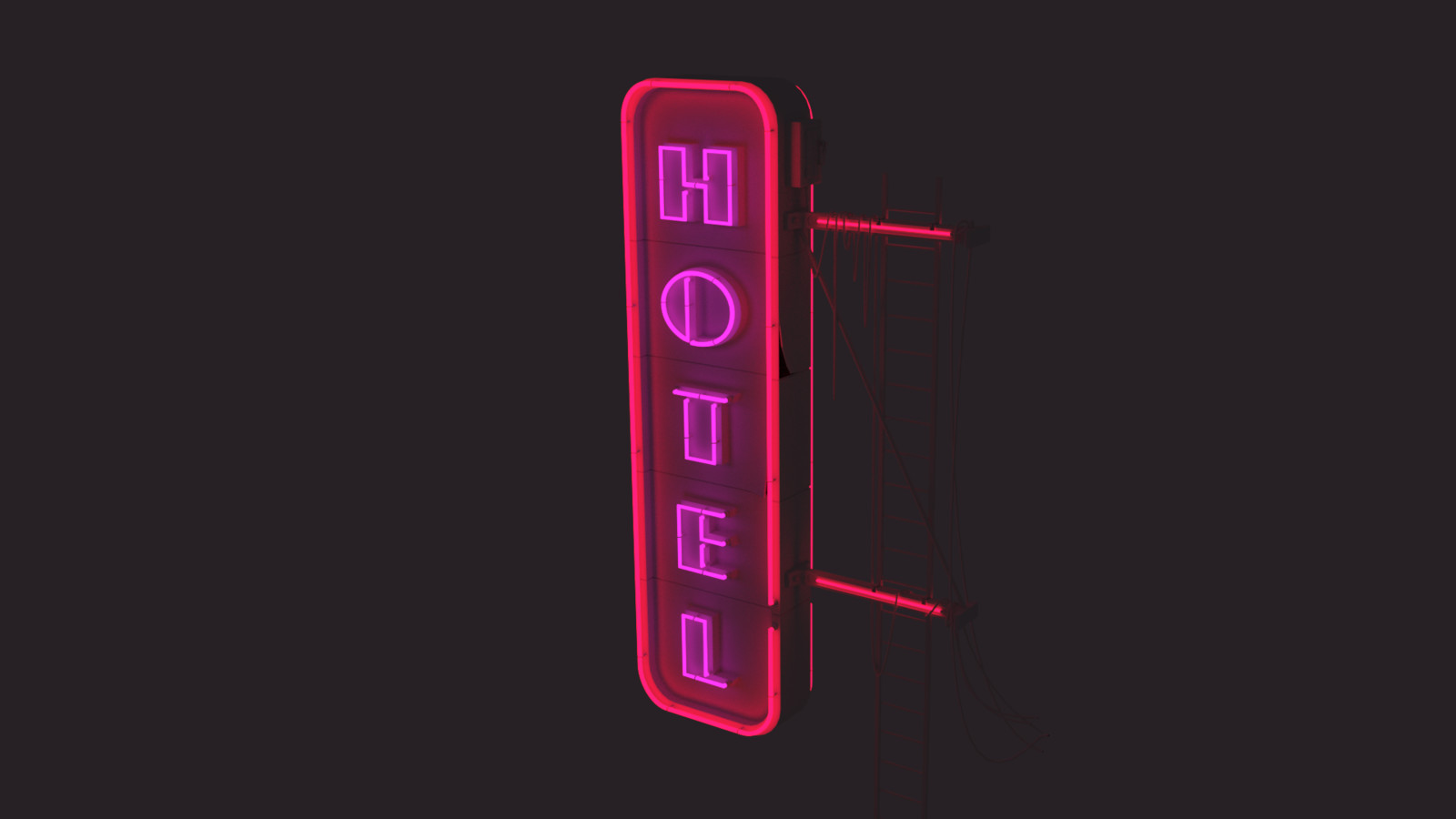 Nik Maierle - Neon sign visualization