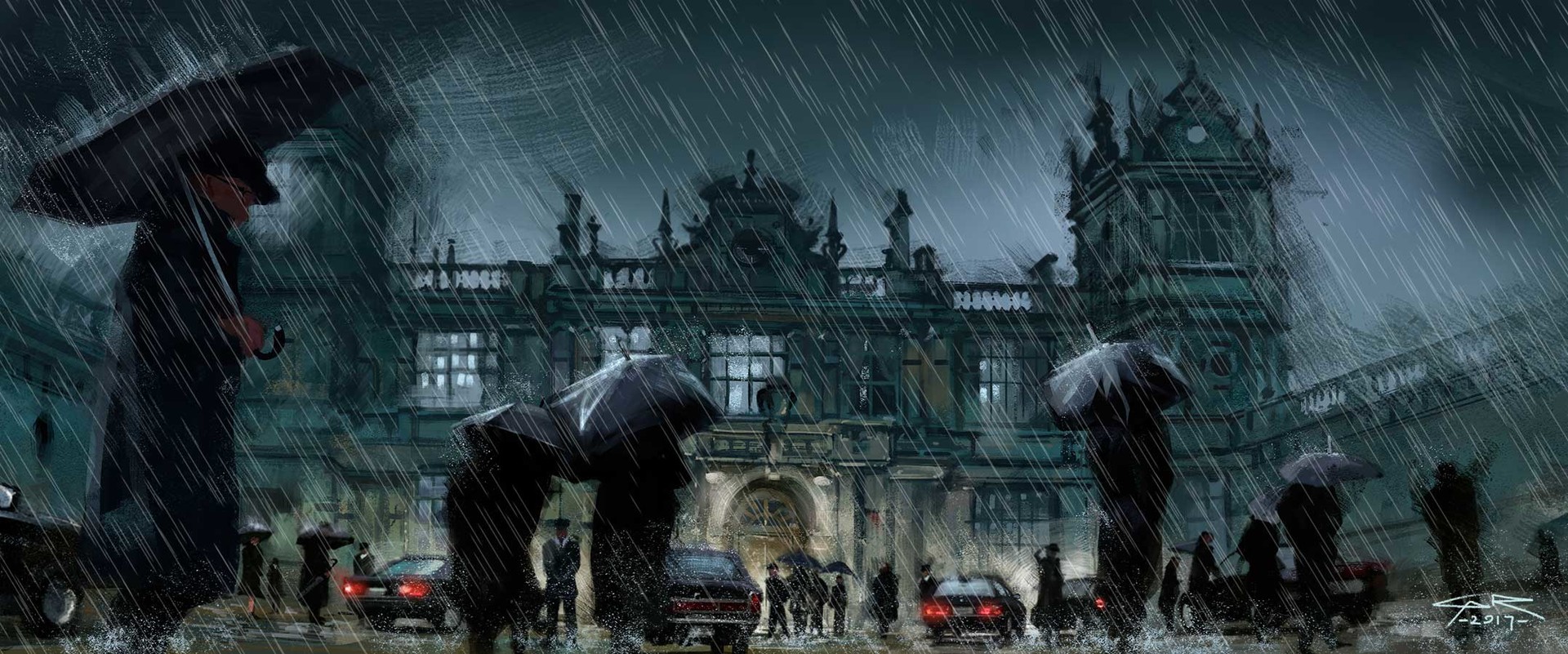 ArtStation - Batman Begins Frame