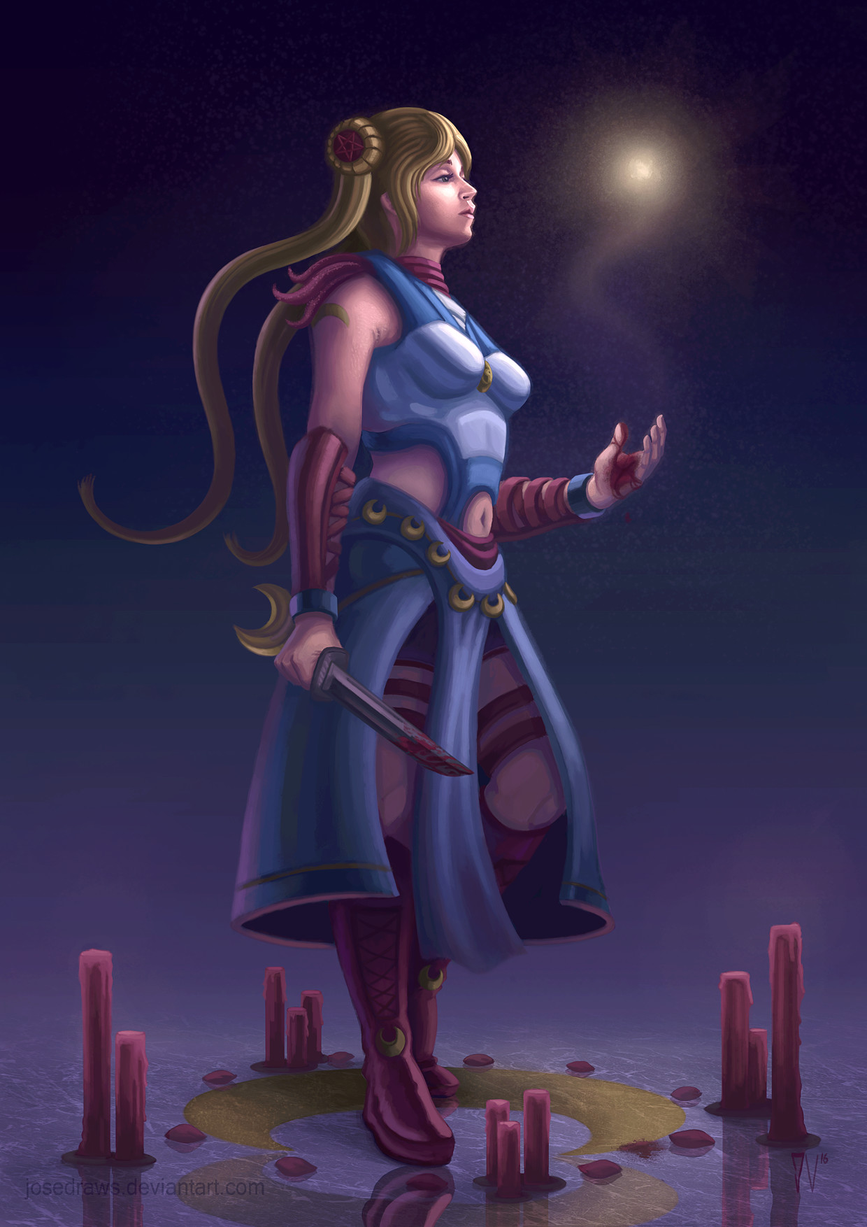 ArtStation - Cultist Moon Princess