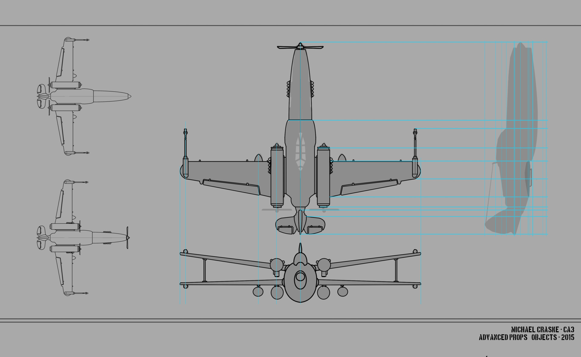Michael Craske - X-51 FIGHTER PLANE