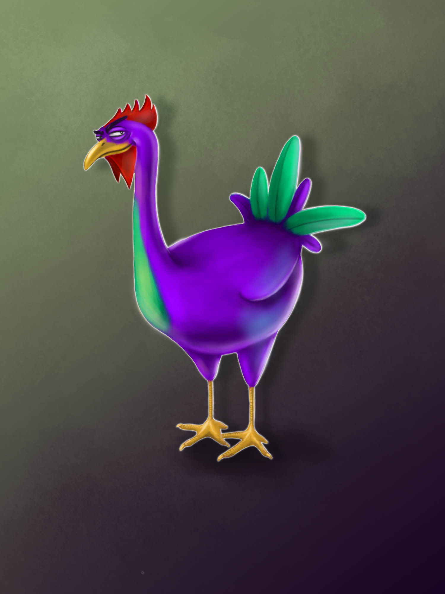 ArtStation - Evil chick