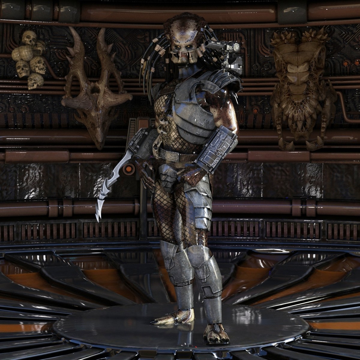 ArtStation - XenoMorph Hunter