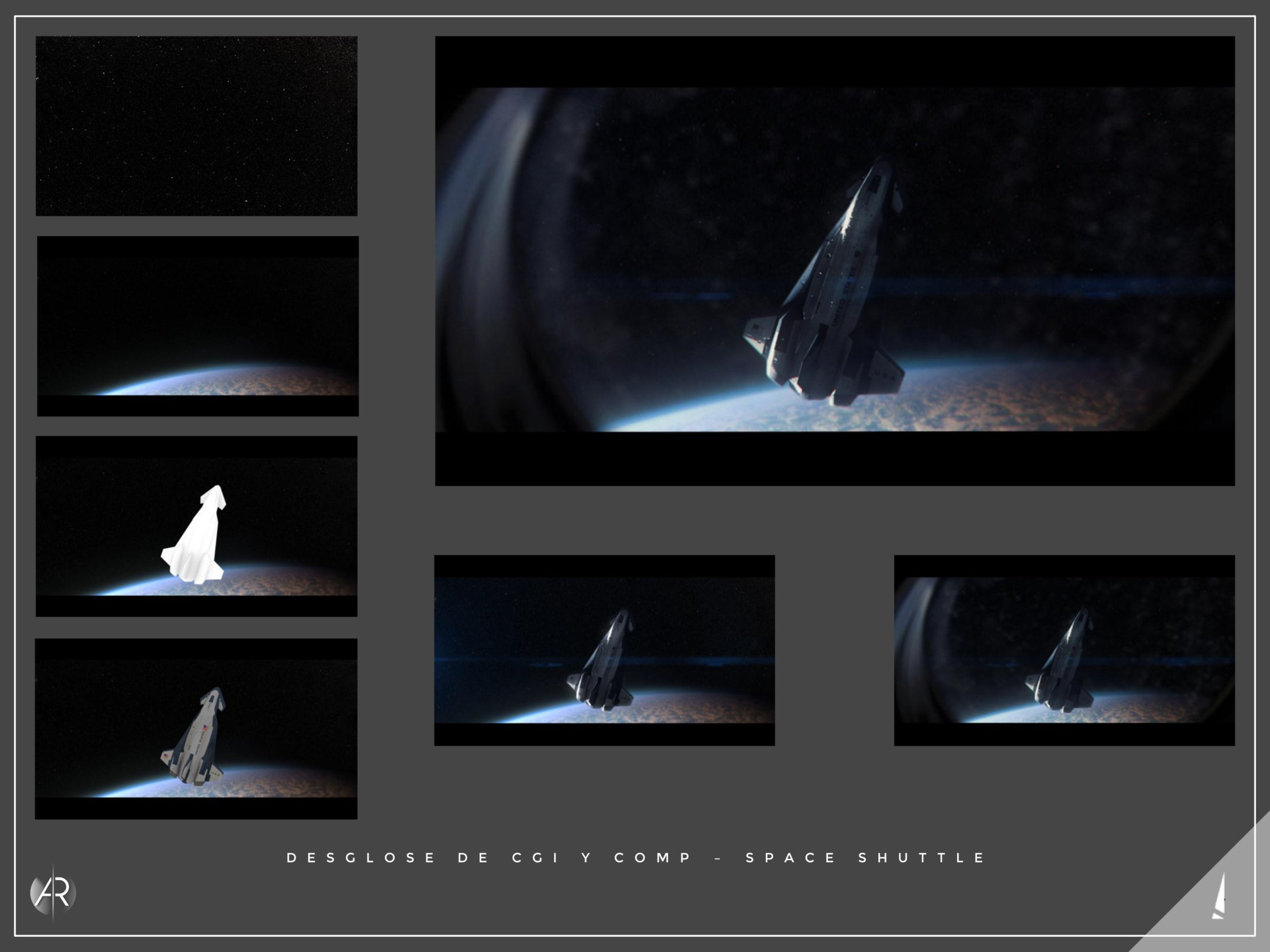 ArtStation - VFX BREAKDOWN SHEETS FROM ``ELONSPIKE SPACE COMMERCIAL´´