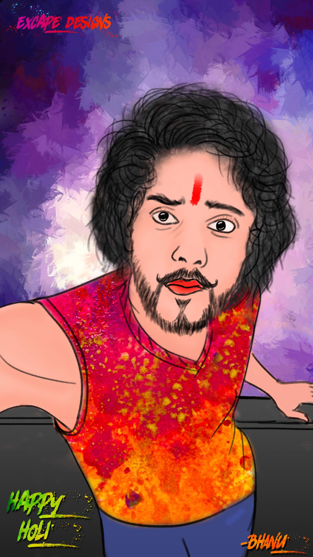 ArtStation - HOLI FESTIVAL