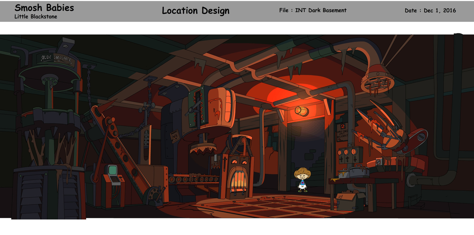 ArtStation - Background and Prop Design for Smosh Babies, Final Season