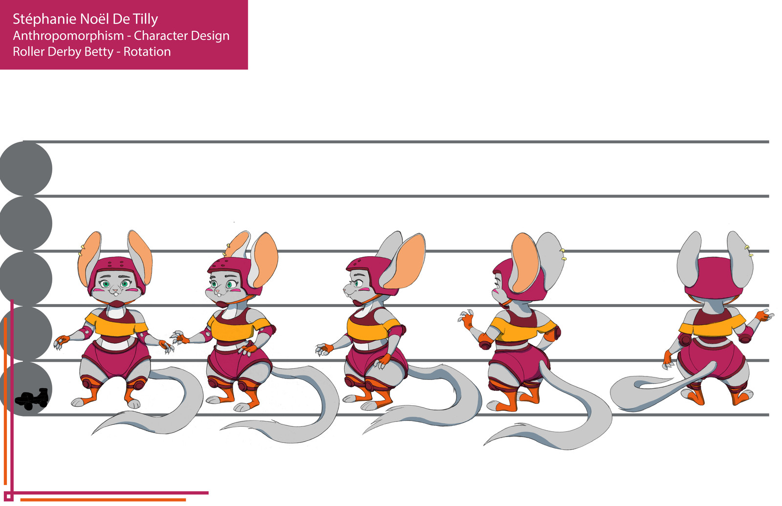 Stéphanie Noël de Tilly - Roller Derby Betty