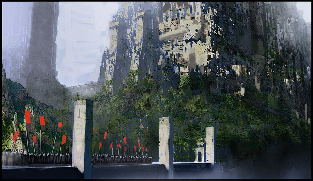 ArtStation - Castle Sketch