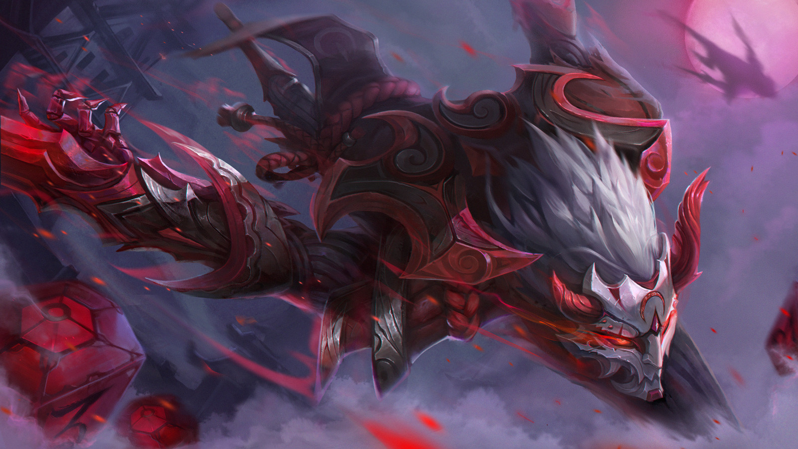 ArtStation - blood moon zed